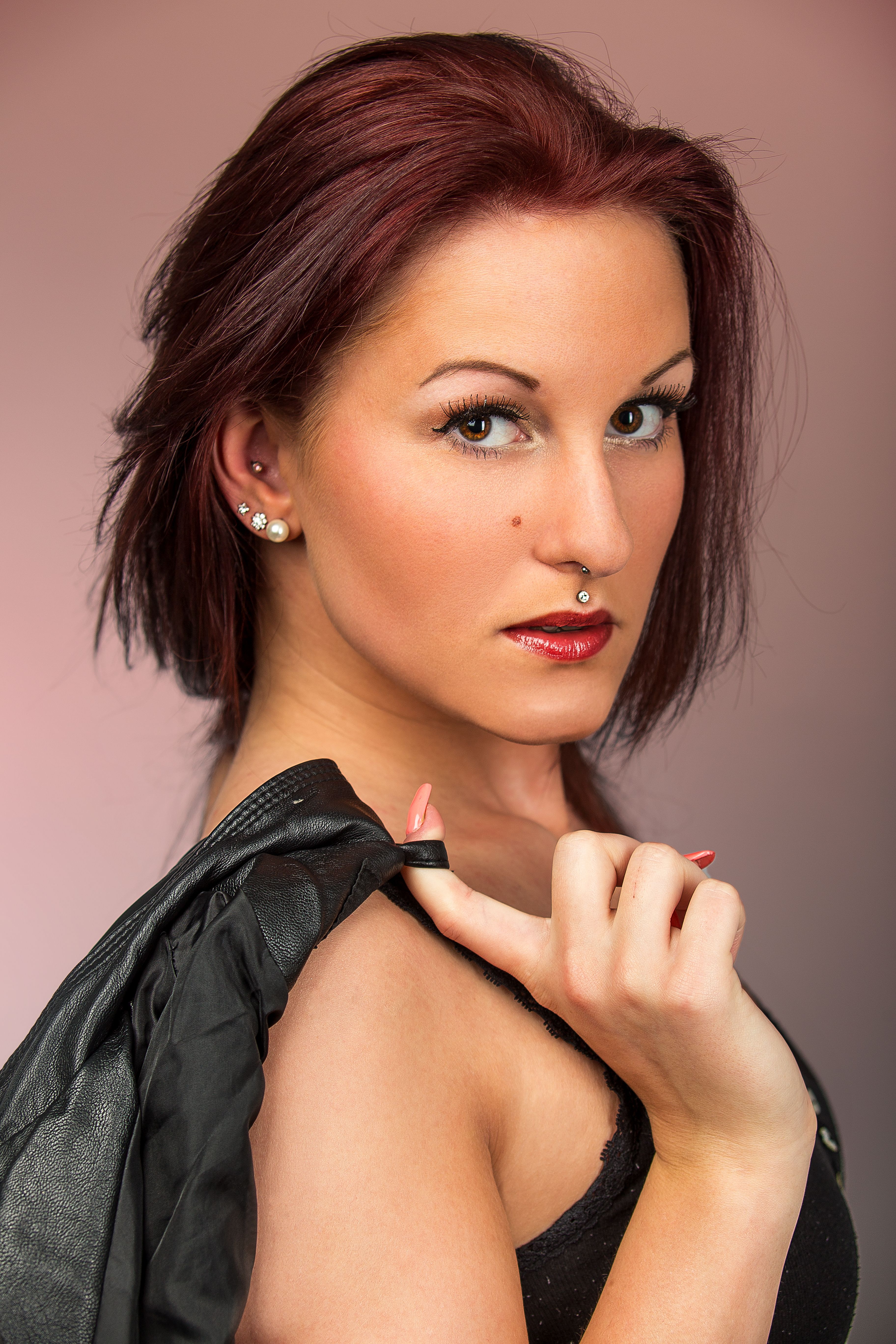 Woman with Piercings · Free Stock Photo