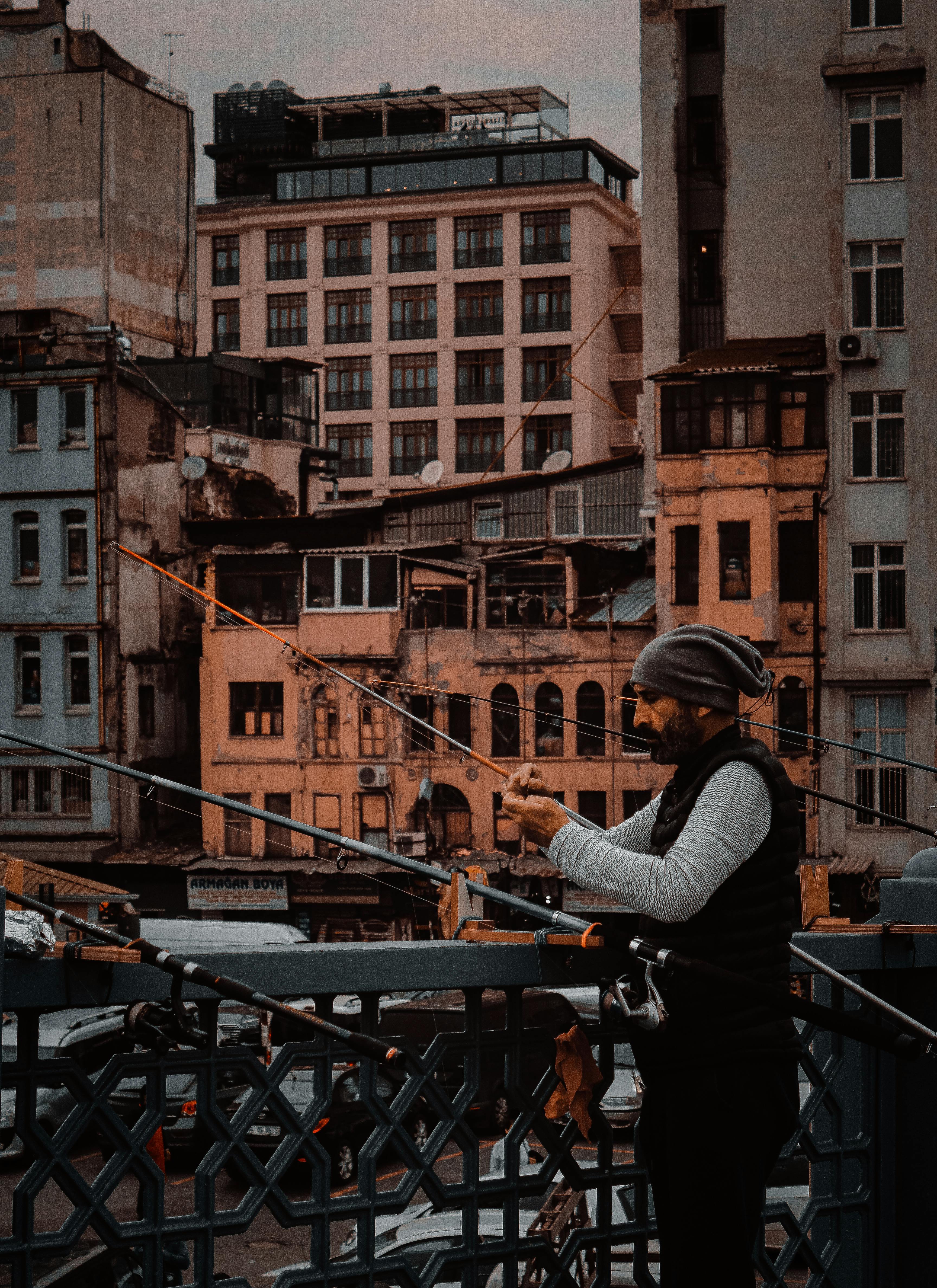 Man using Fishing Rod · Free Stock Photo