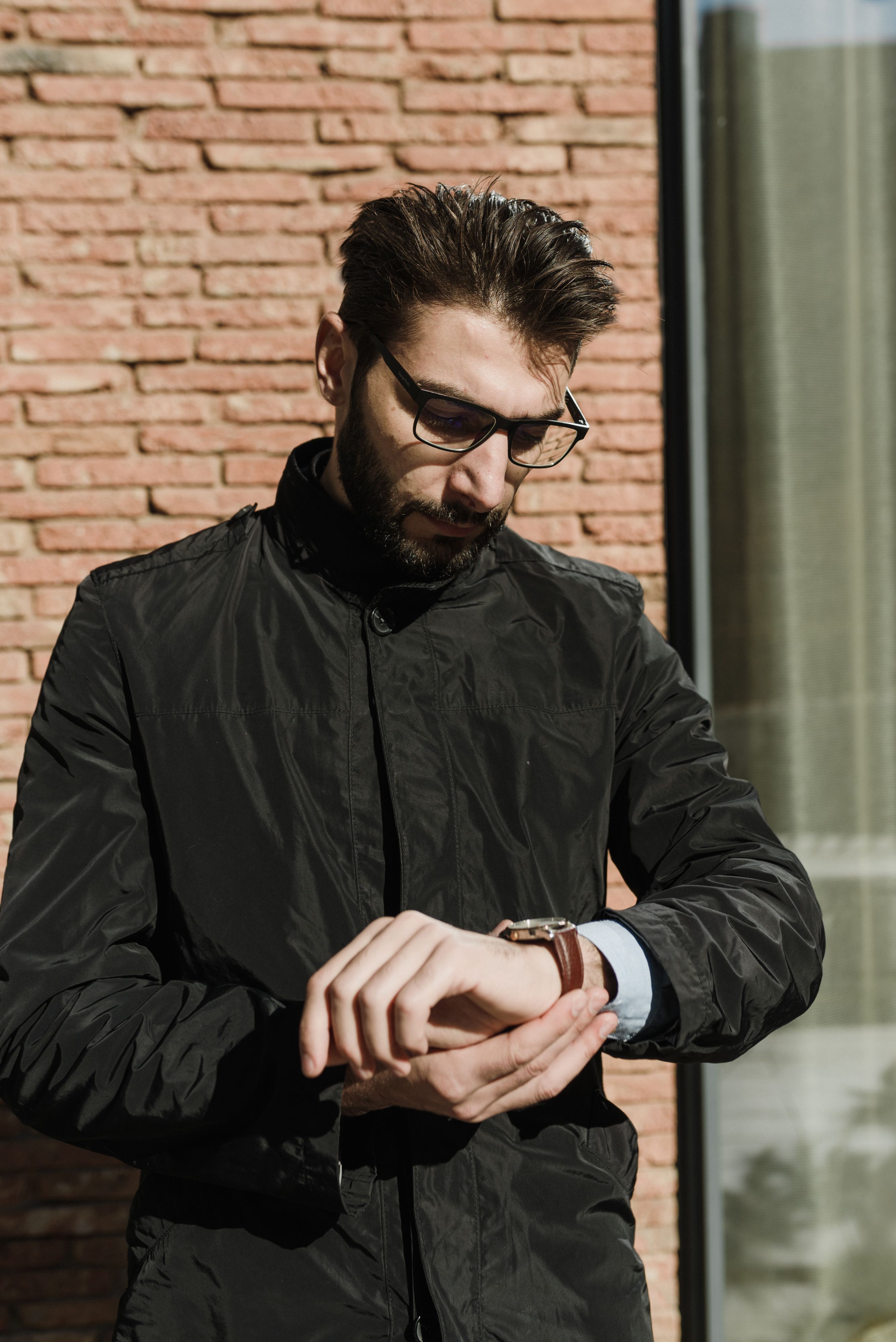 A Man Looking the Time · Free Stock Photo