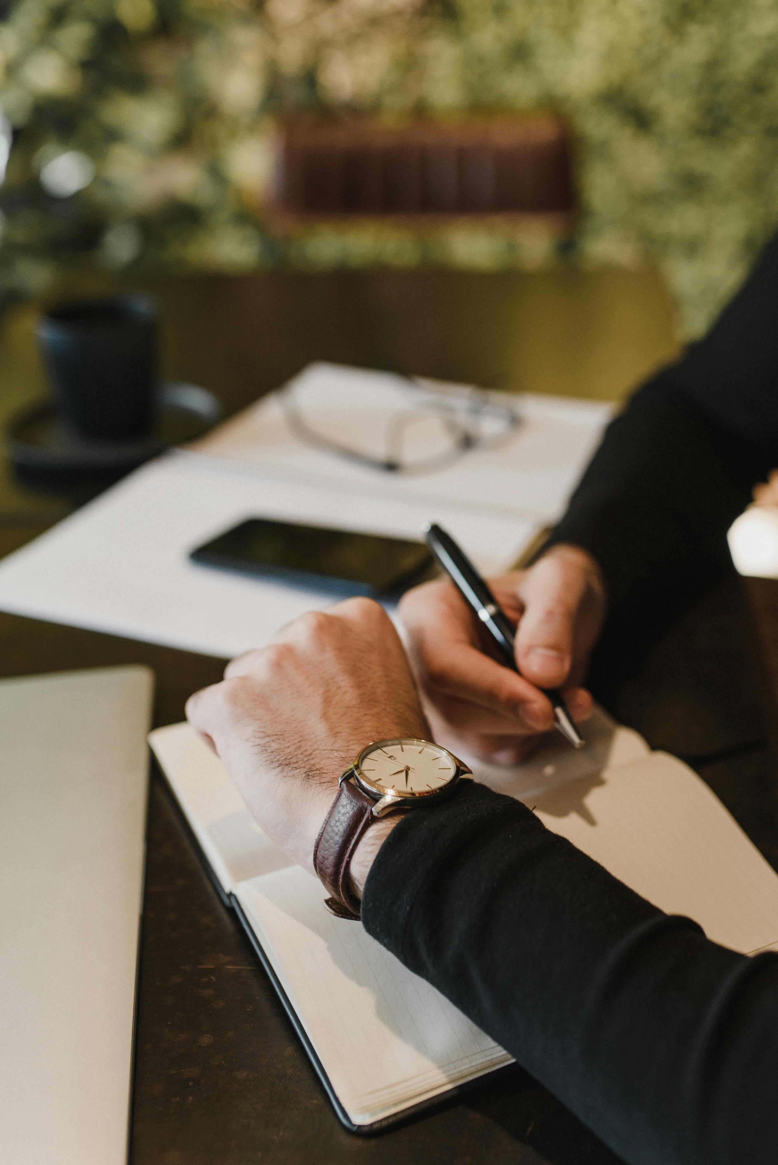 A Person wearing Wristwatch · Free Stock Photo