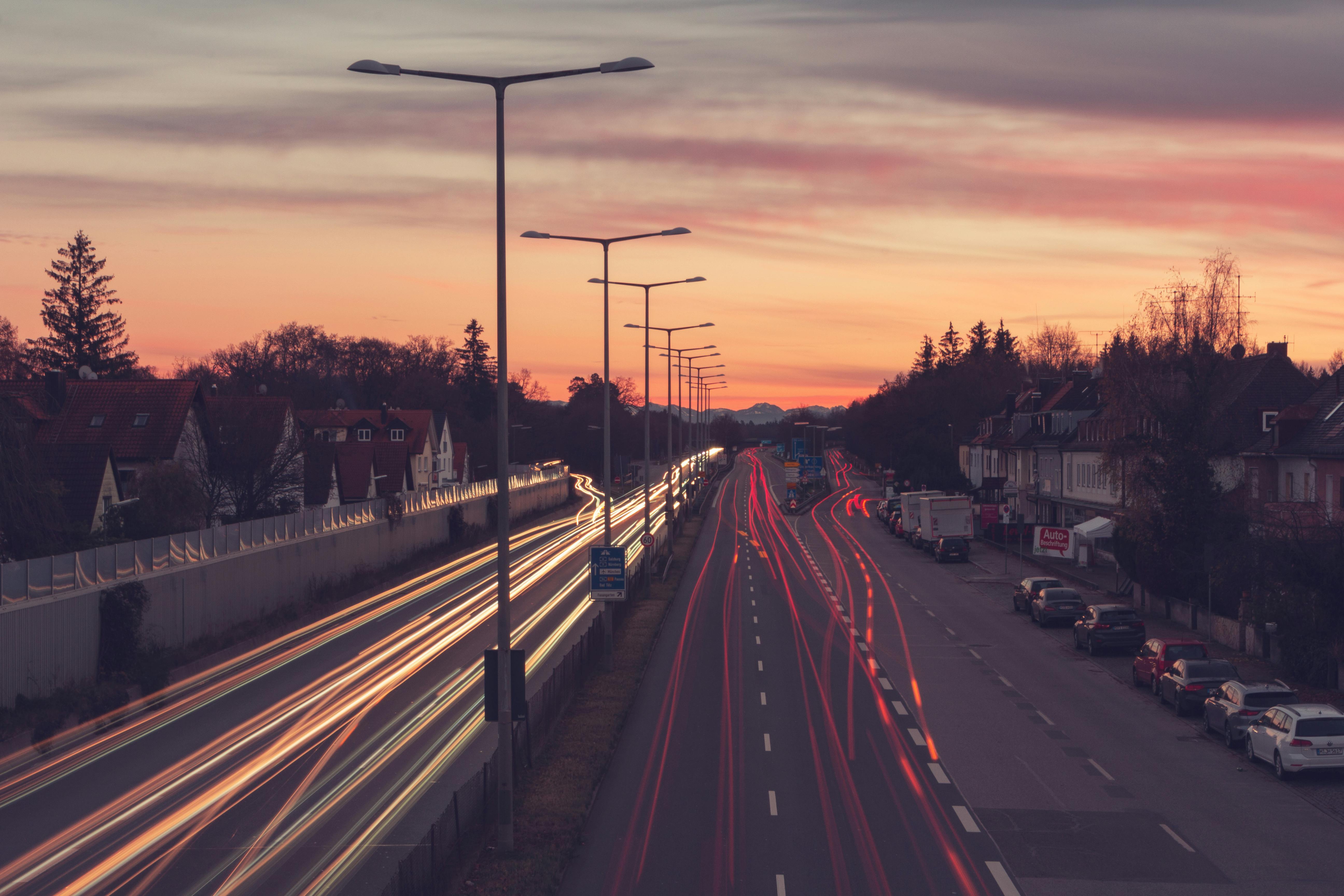 Time Lapse Photography of Cars on the Road during Night Time · Free ...