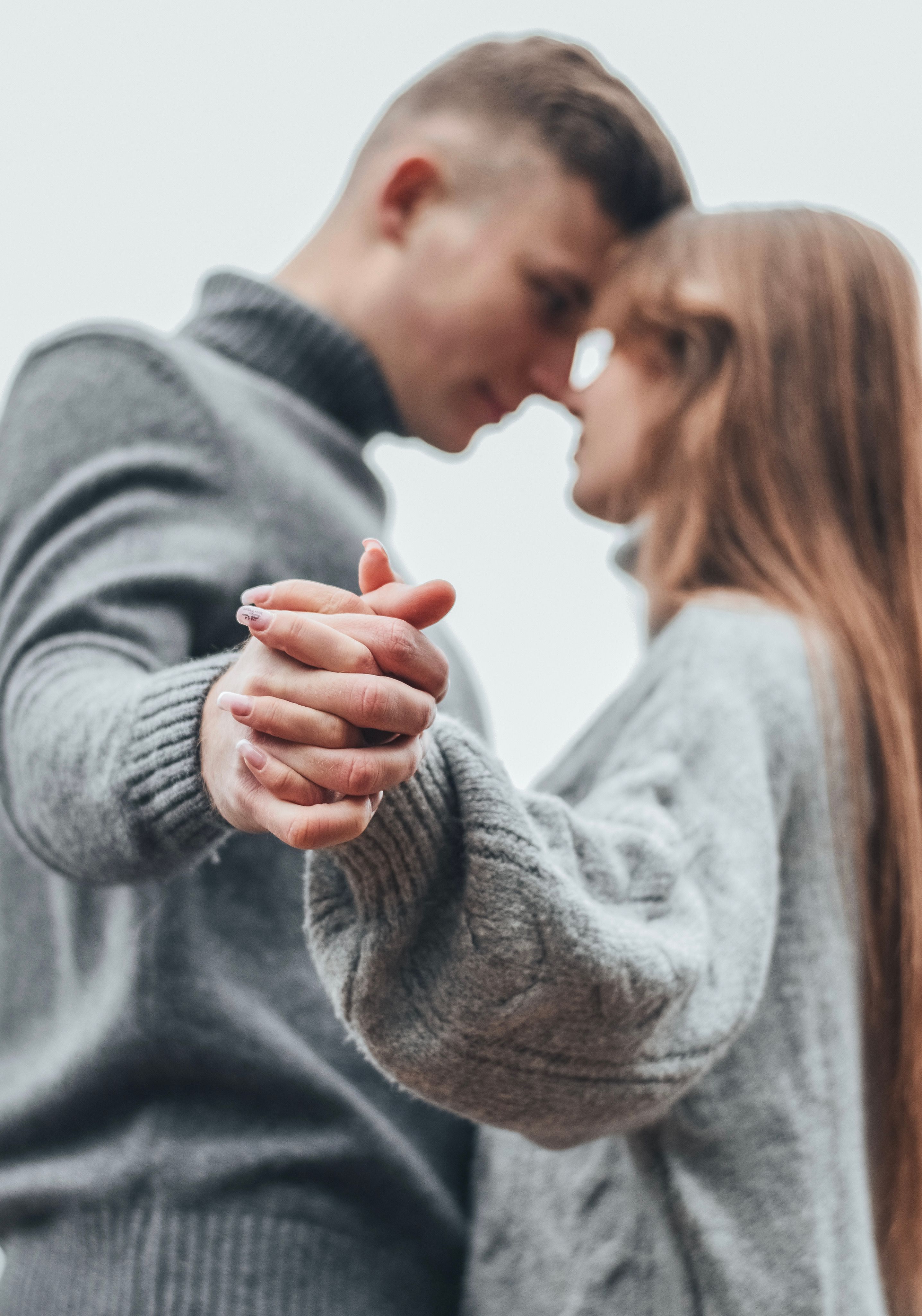 Romantic Couple Cuddle · Free Stock Photo