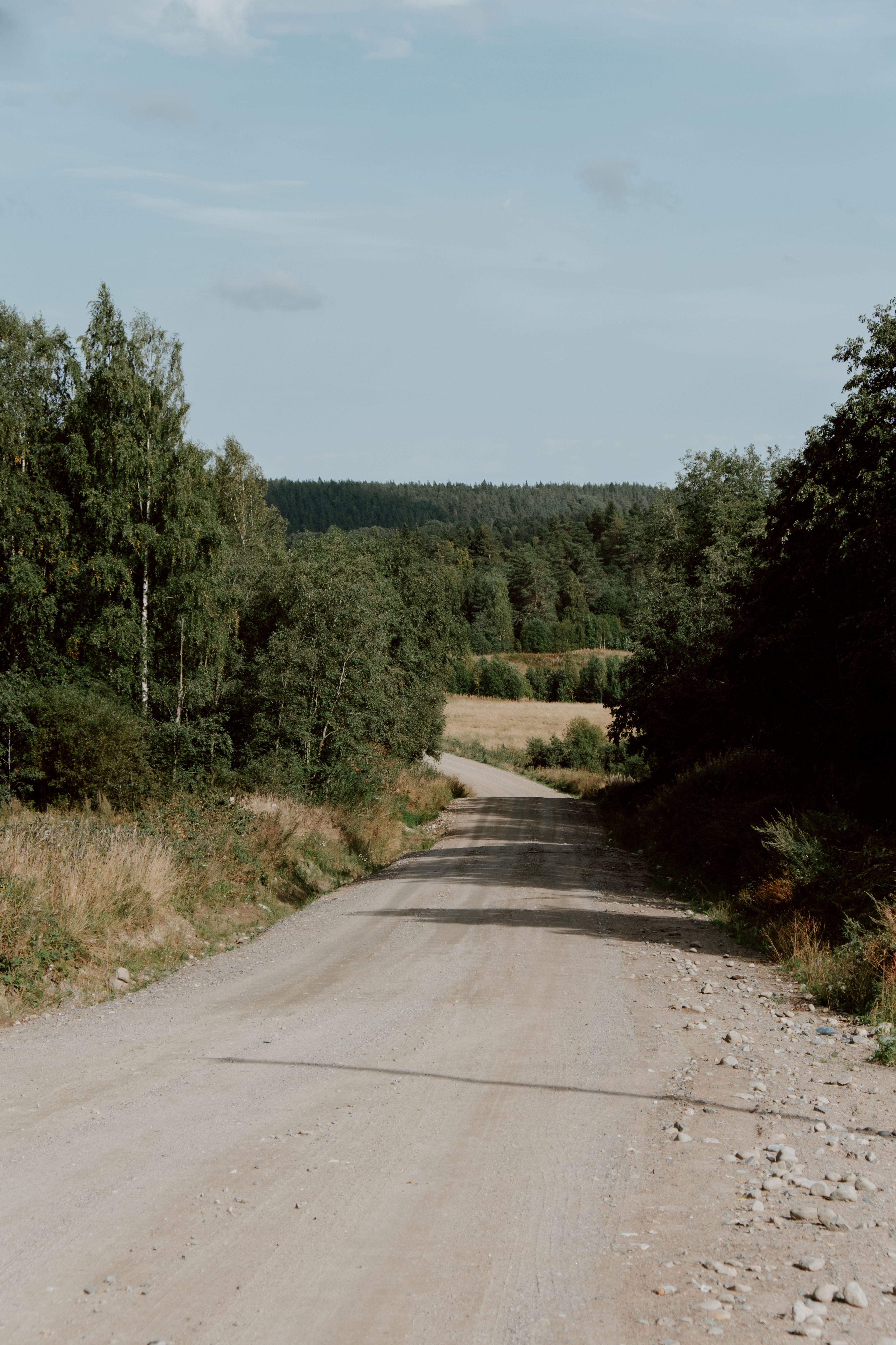Birds Eye View of Unpaved Roads in the Countryside · Free Stock Photo