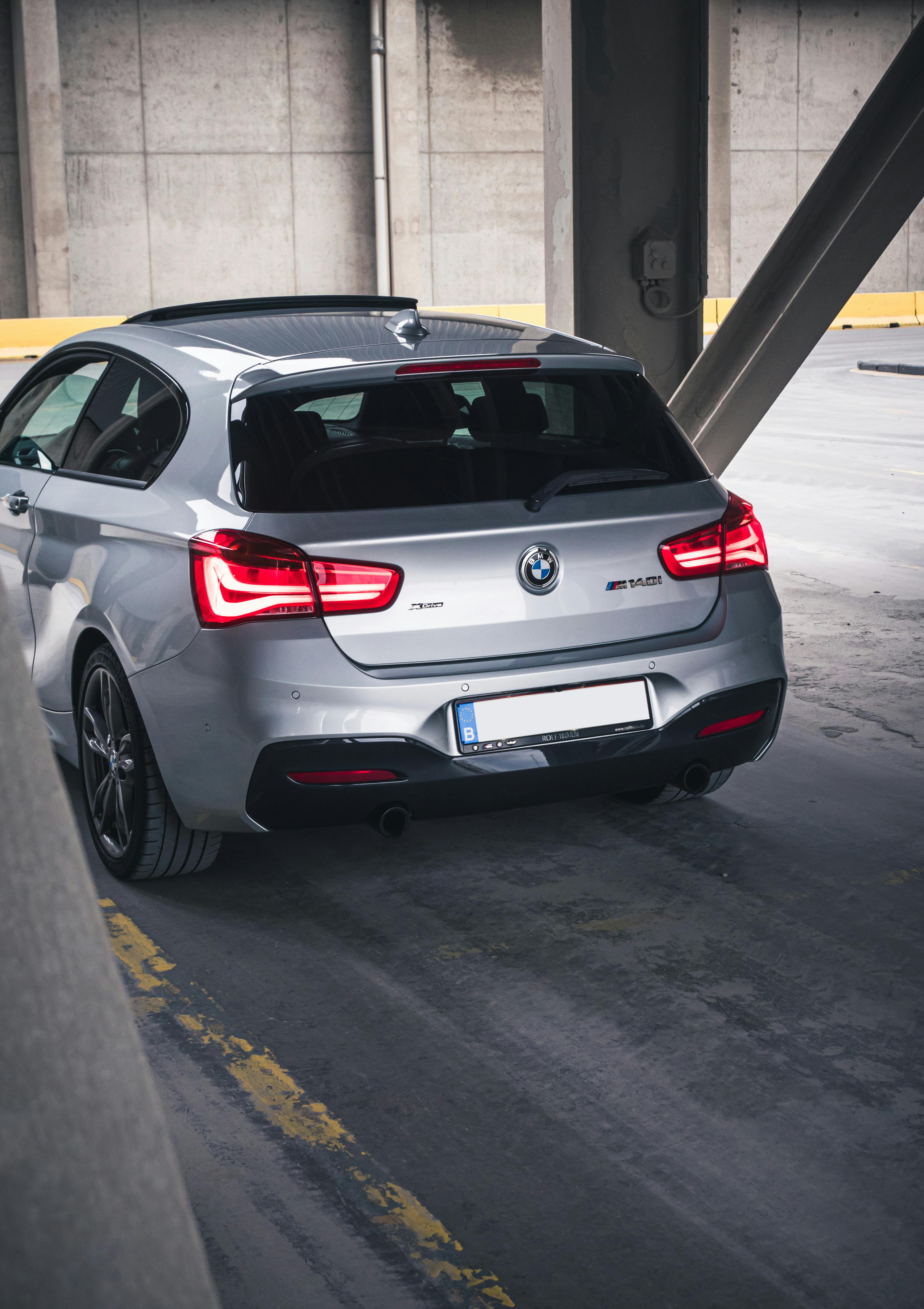 Silver BMW Car Parked on a Lot · Free Stock Photo