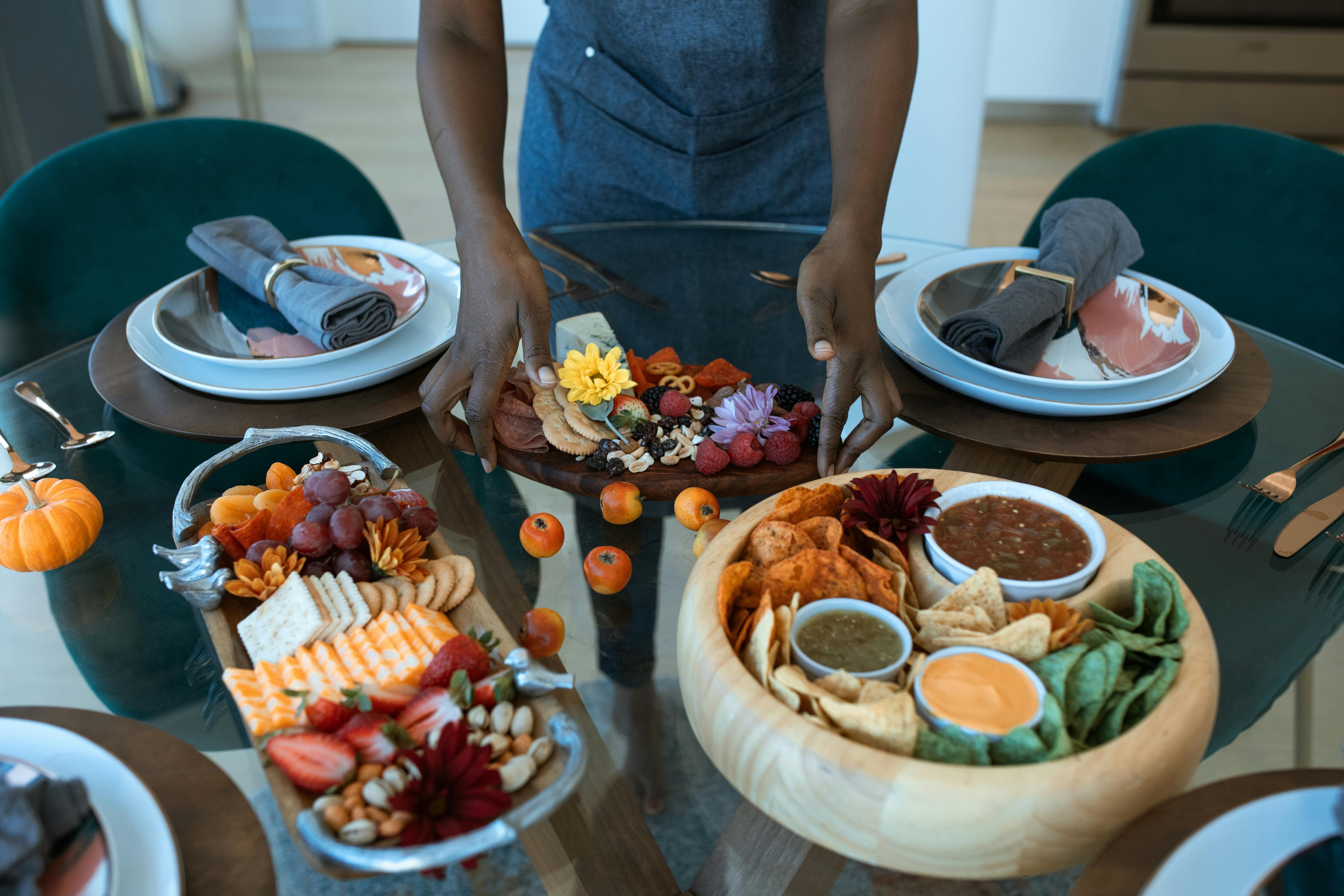 A Person Holding a Food Platter · Free Stock Photo