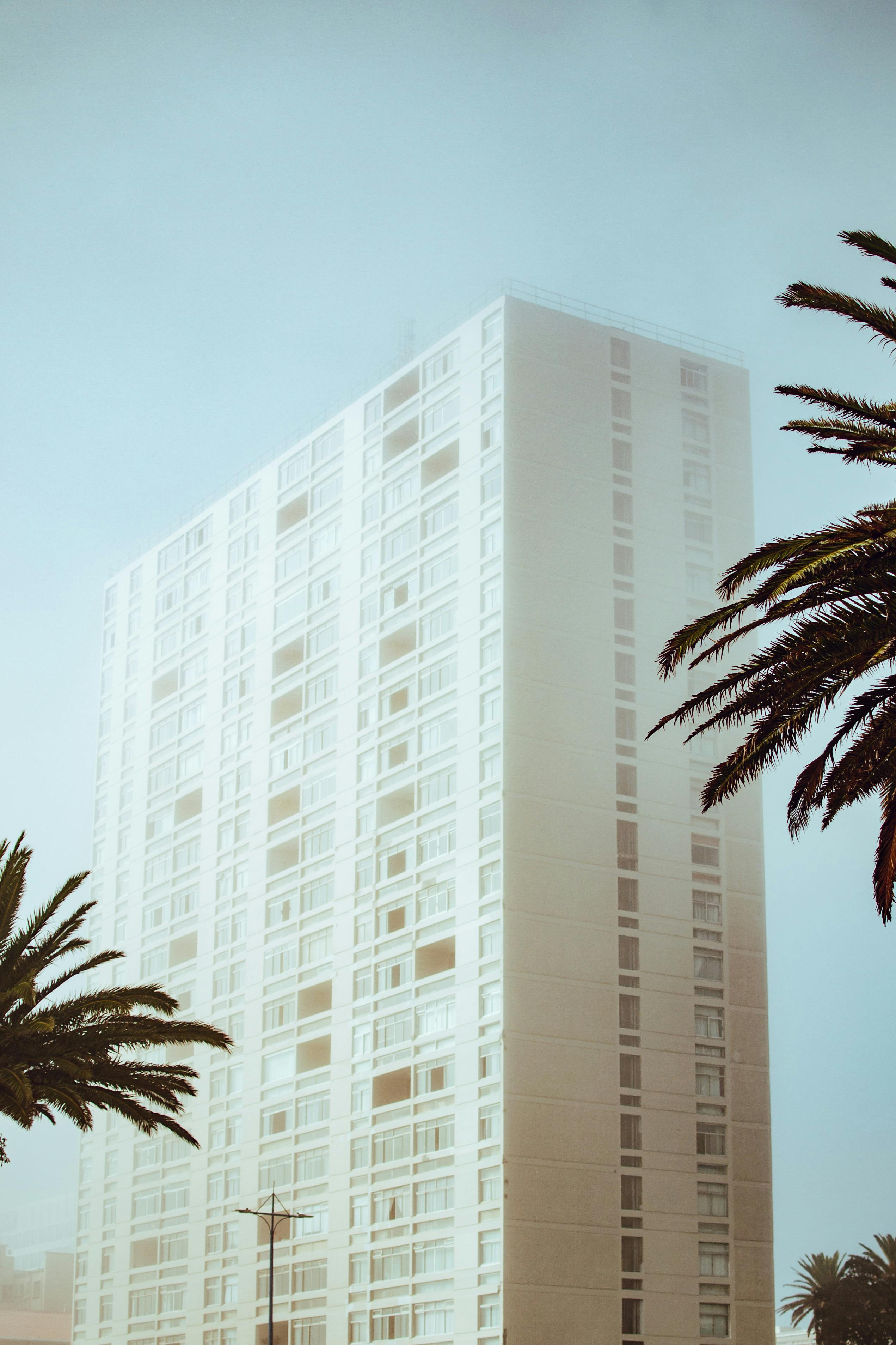 A White High-Rise Building · Free Stock Photo