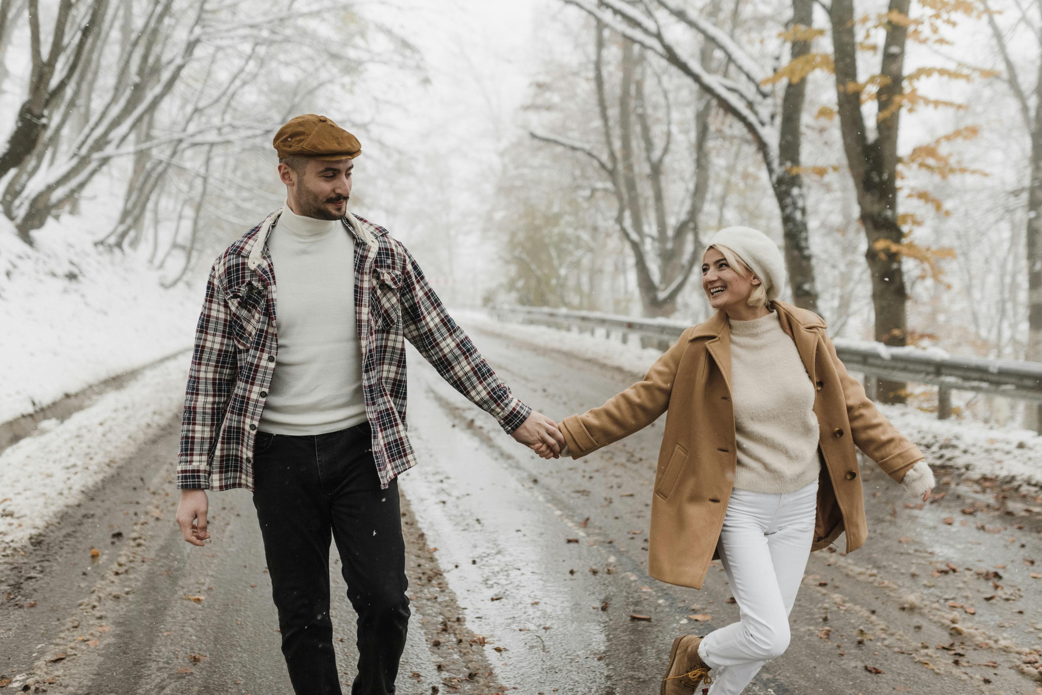 Sweet Moments of Romantic Couple · Free Stock Photo