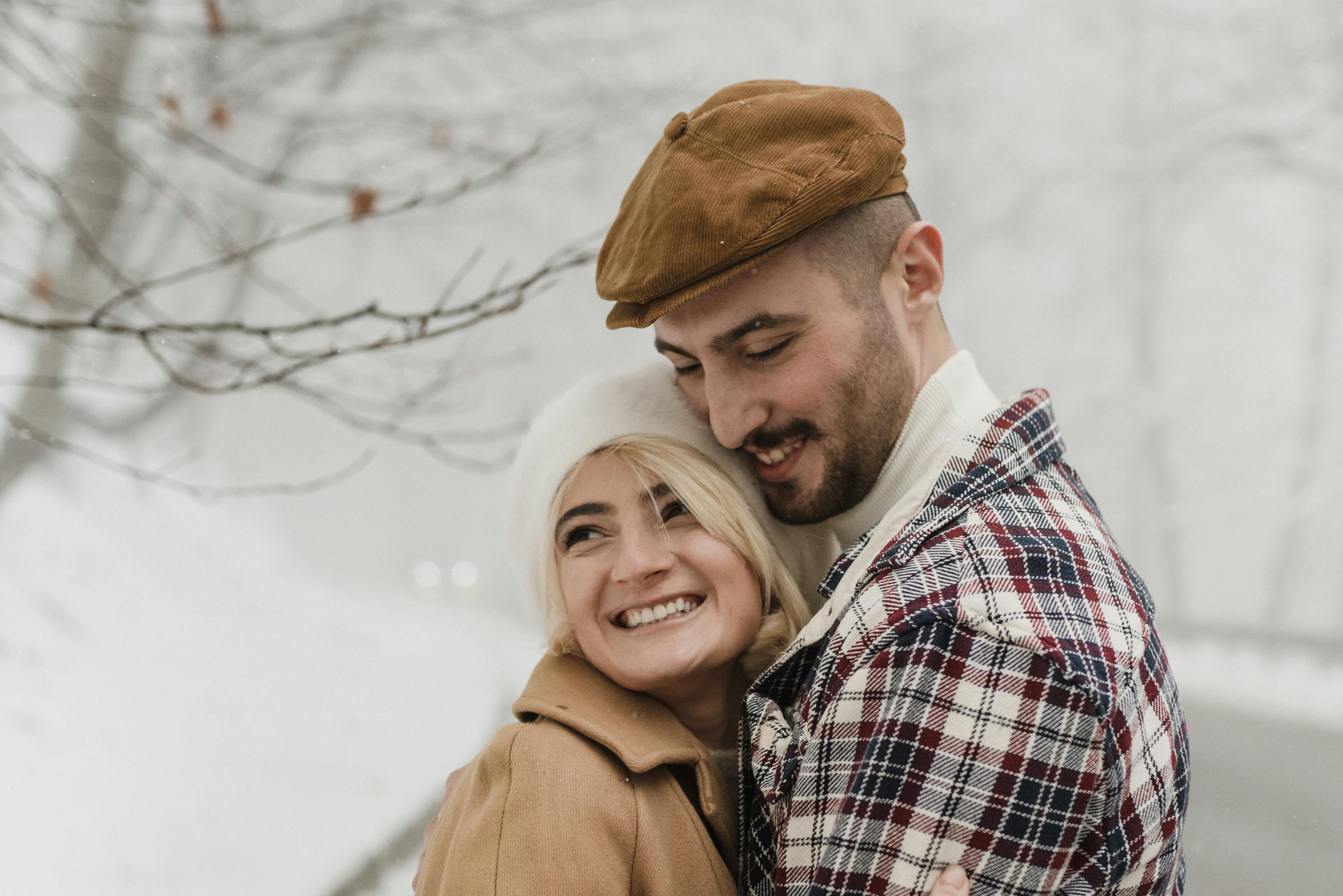 Sweet Moments of Romantic Couple · Free Stock Photo