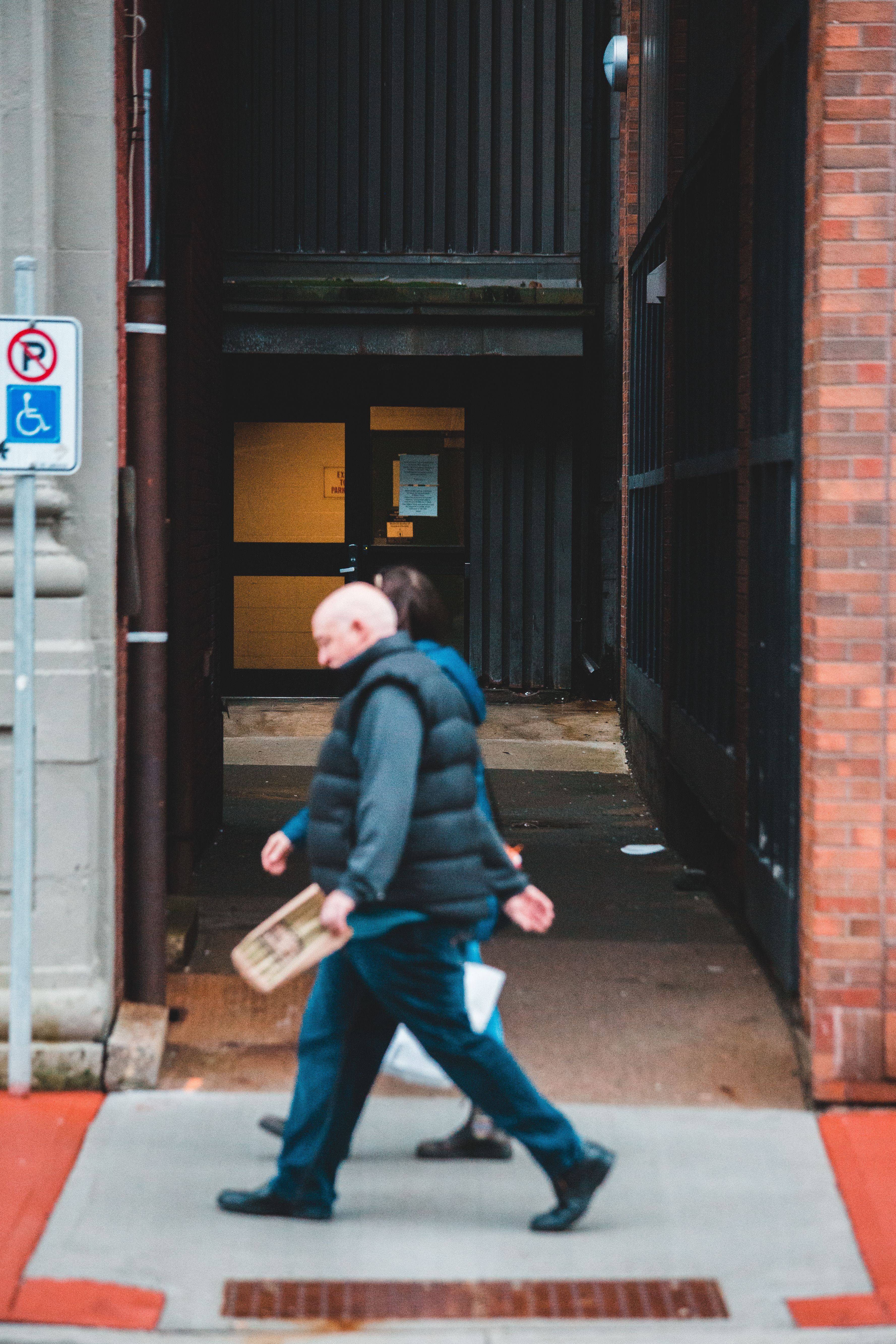 People walking on street near building · Free Stock Photo