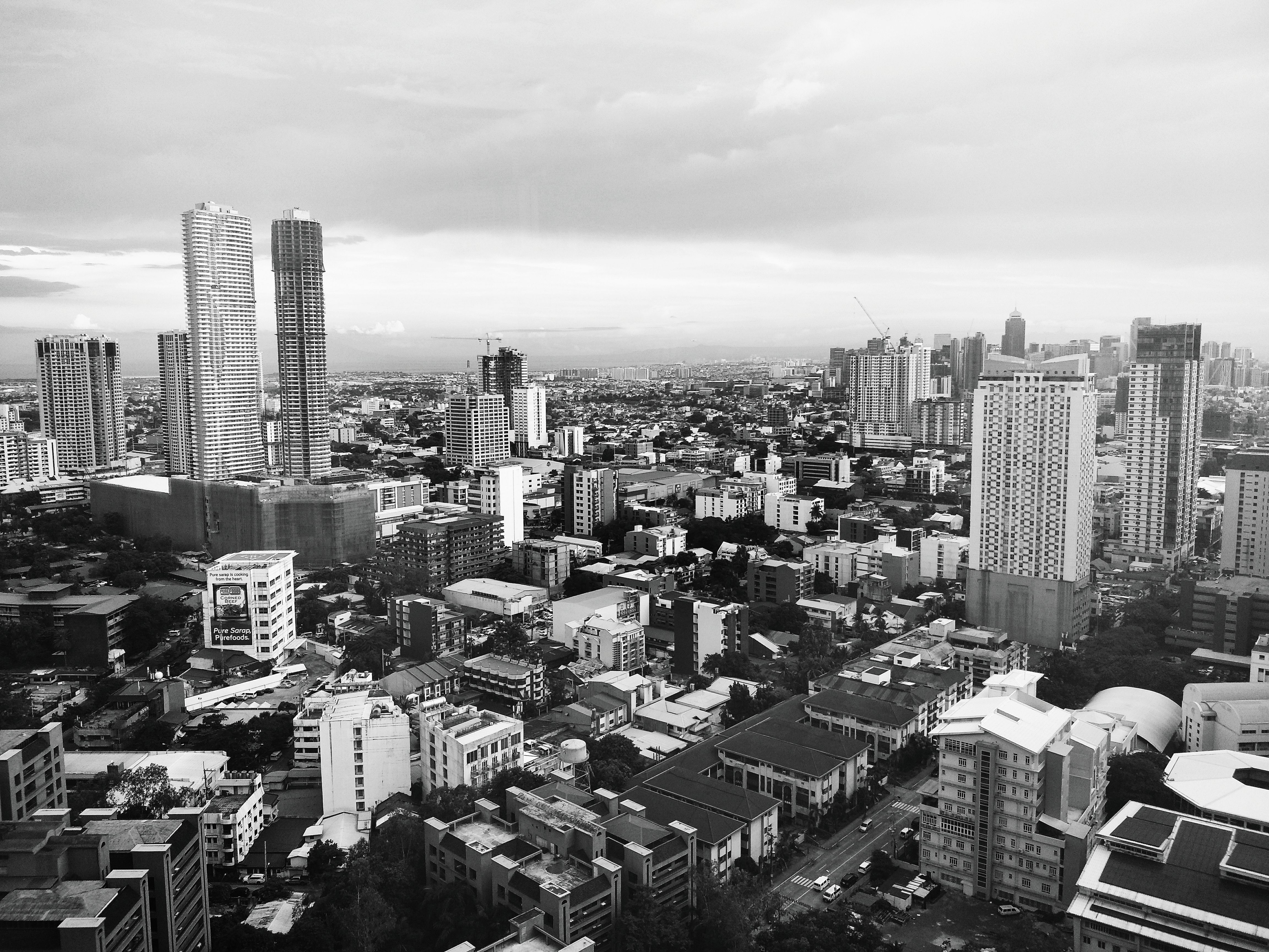 Cityscape with Skyscrapers · Free Stock Photo