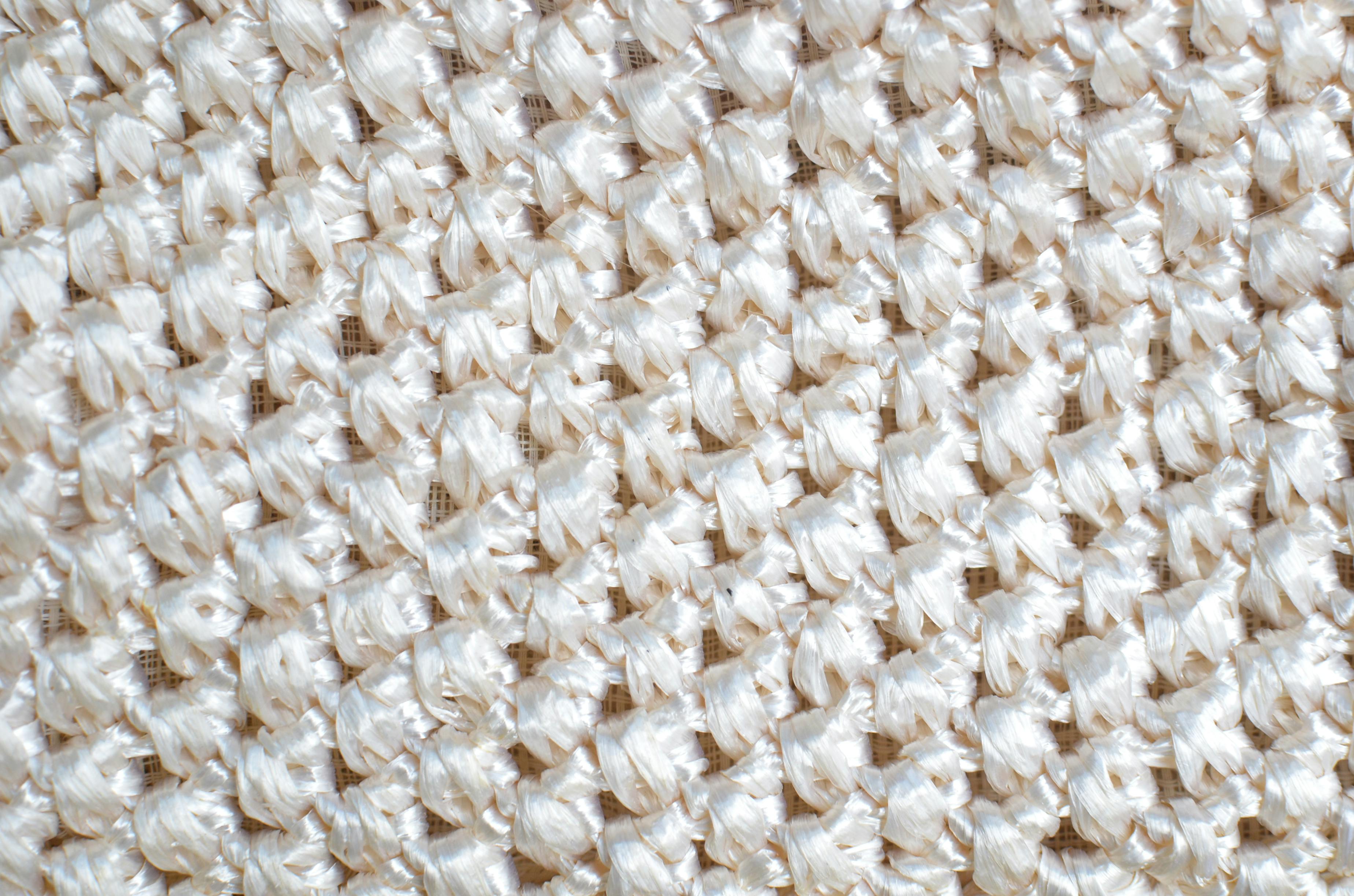Textured background of knitted textile with shiny surface · Free Stock ...