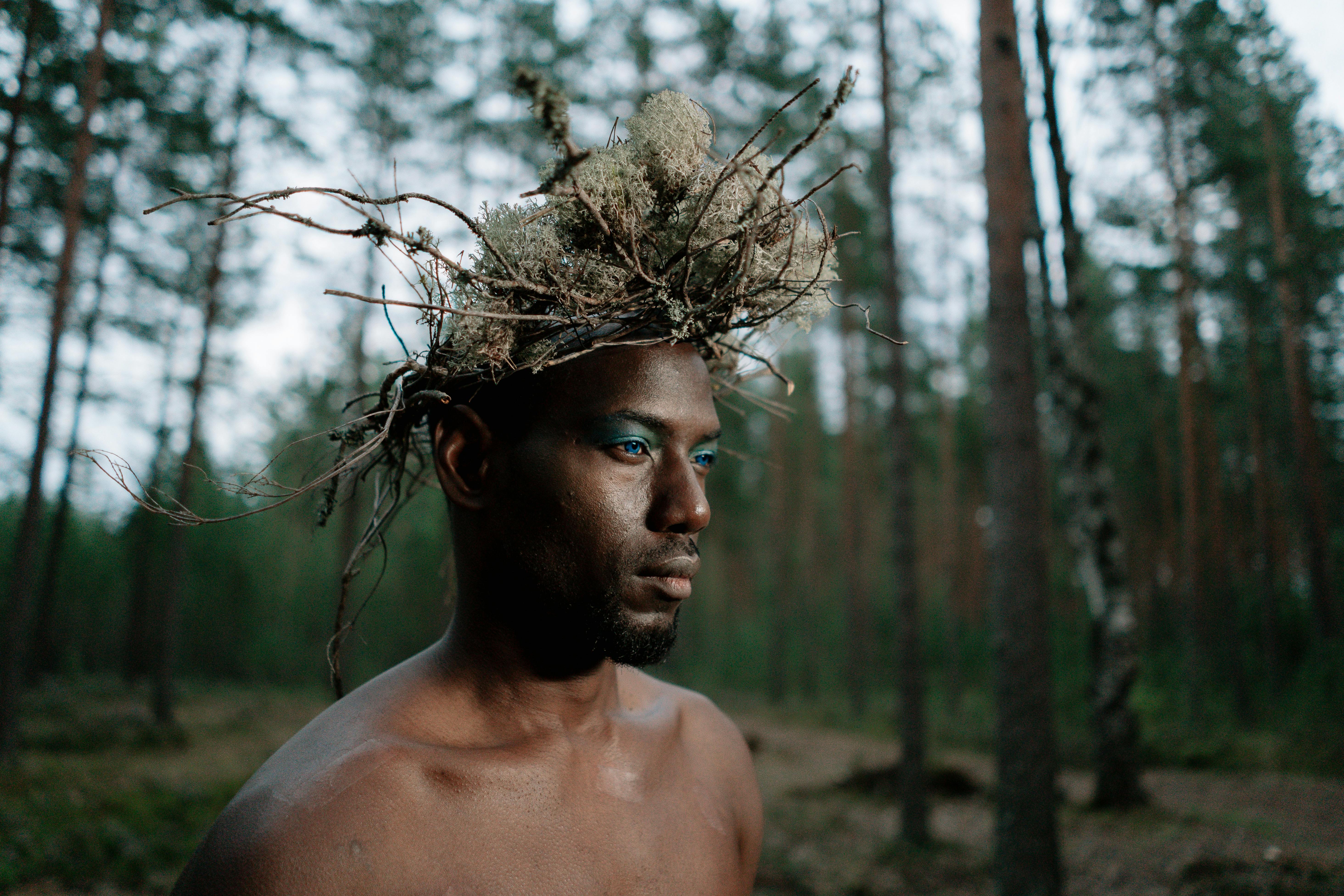 A Man Standing Near the Trees · Free Stock Photo