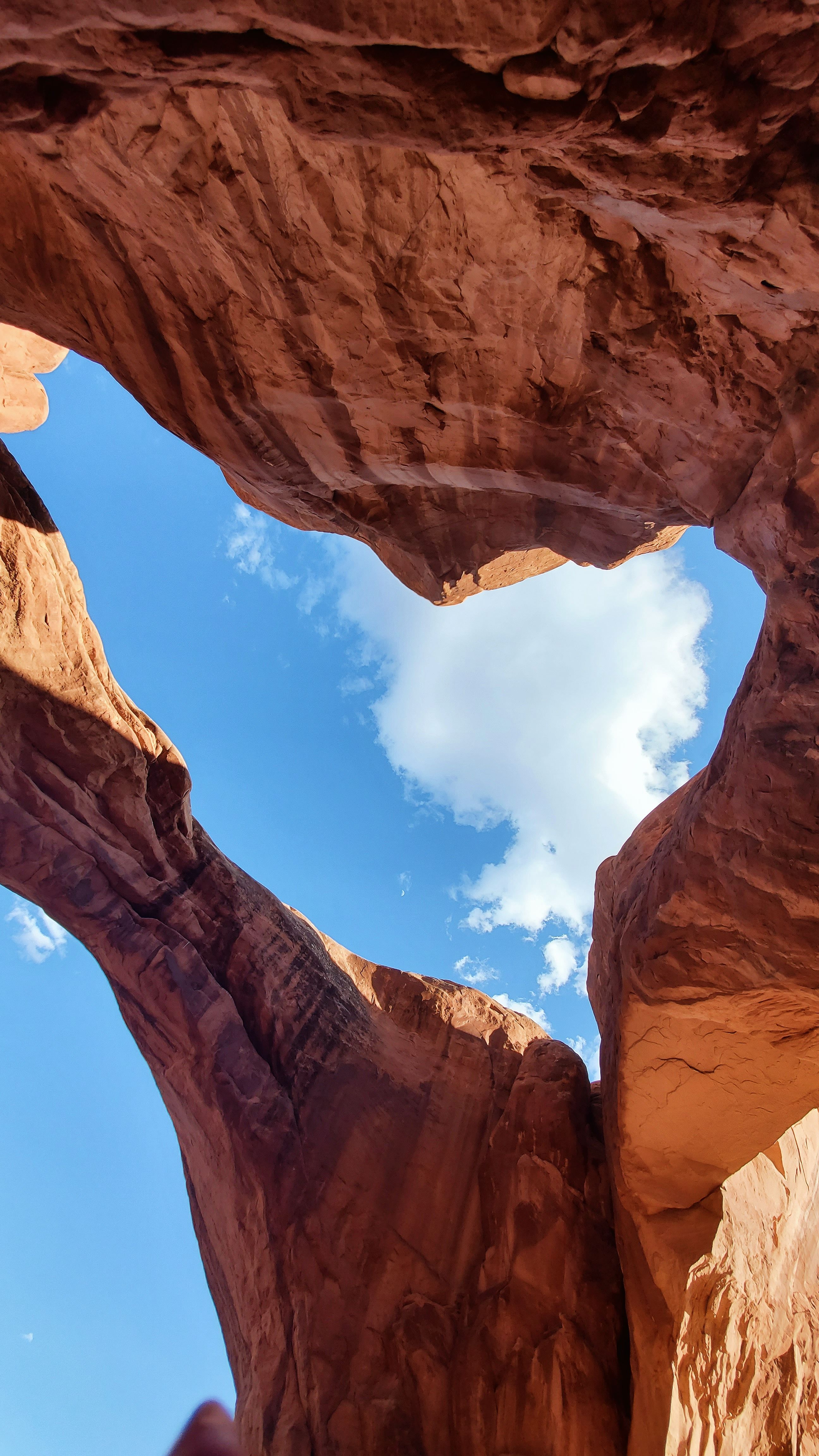 Person Standing on A Rock Formation · Free Stock Photo