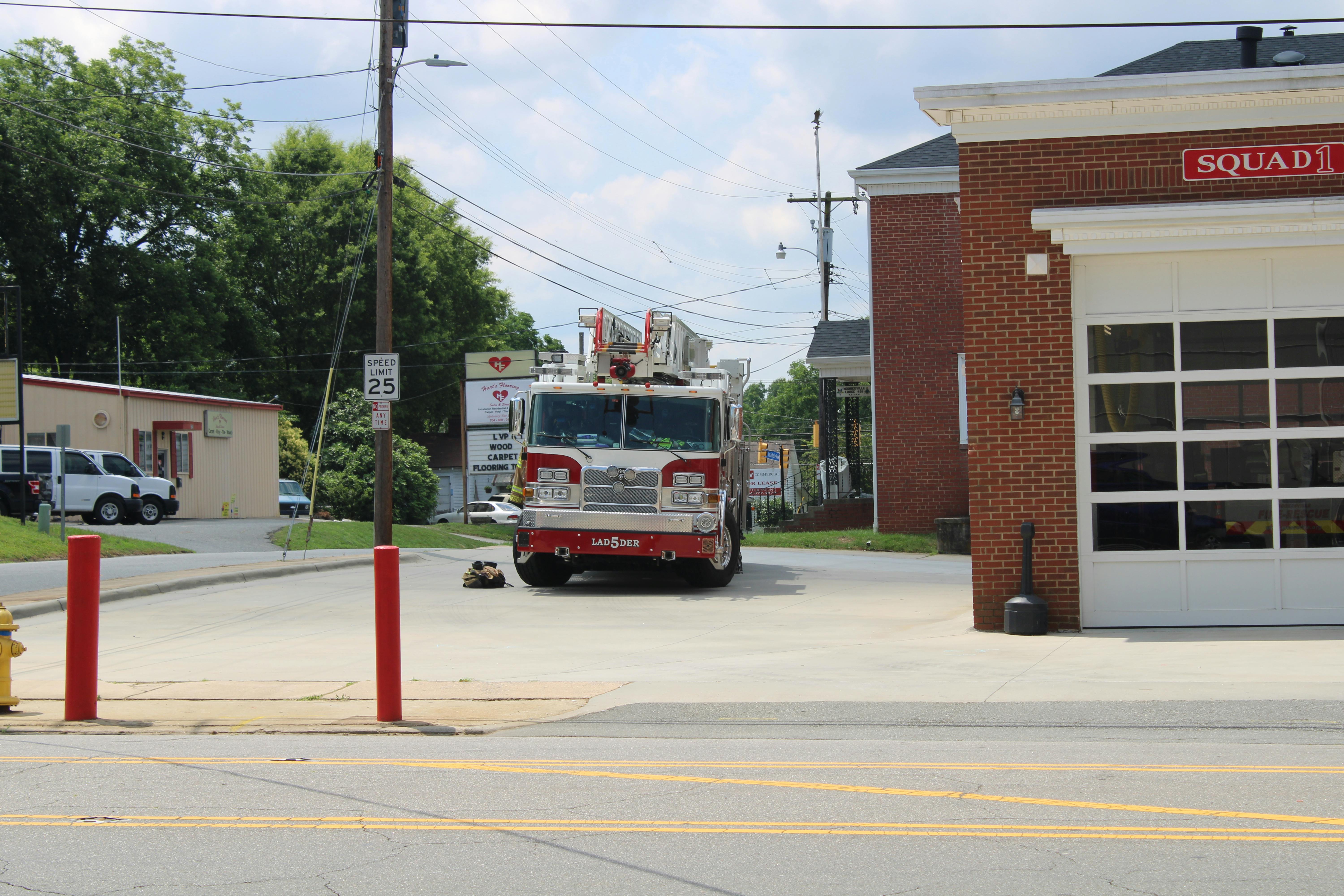 Fire Trucks at Fire Station · Free Stock Photo