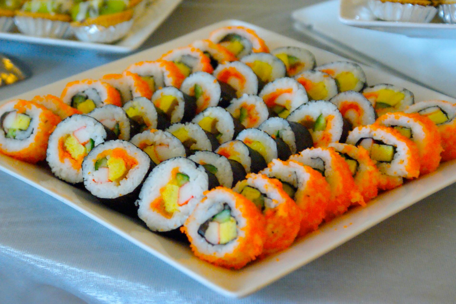 Free stock photo of sushi
