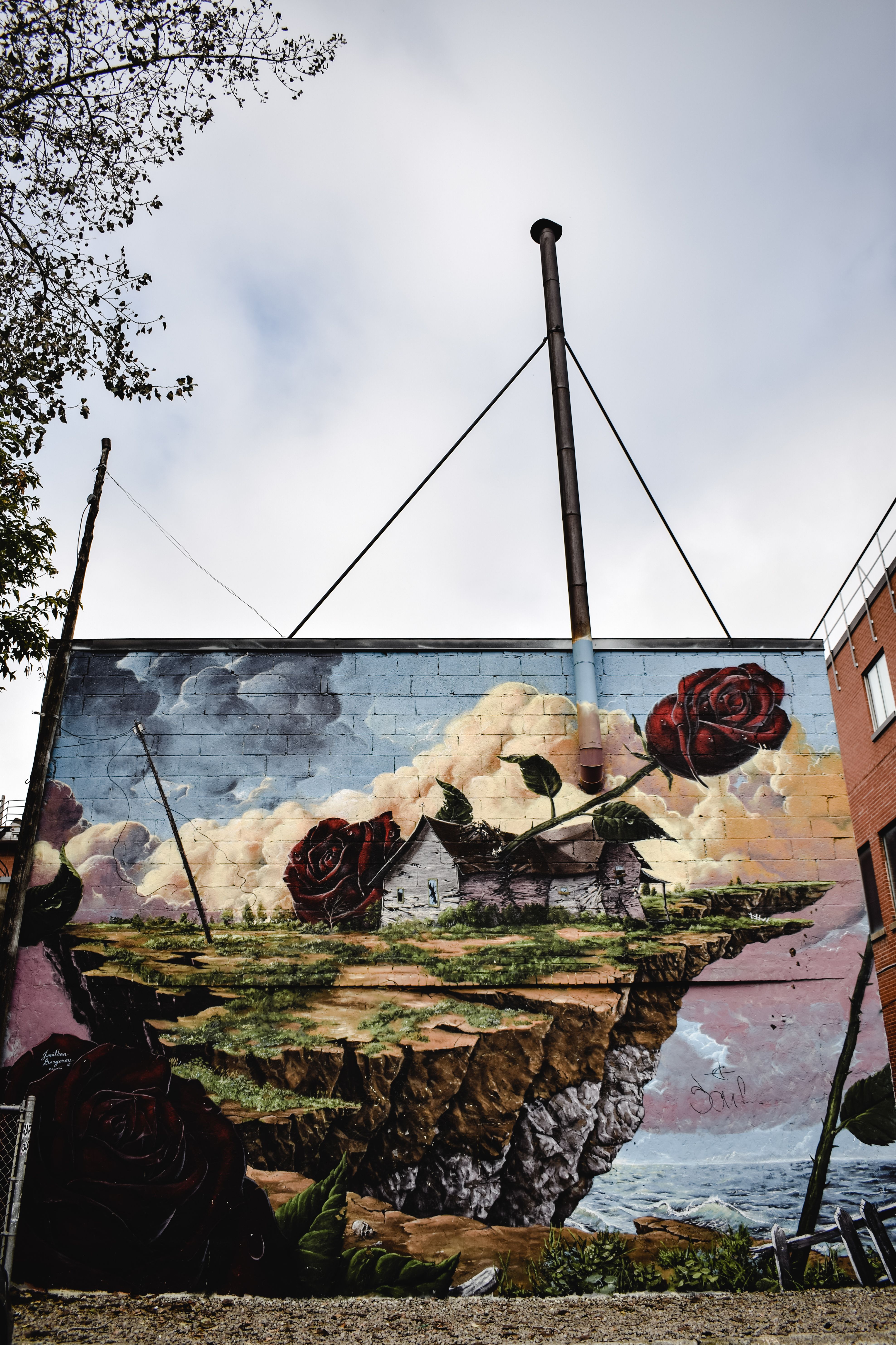 Beautiful Mural Painting · Free Stock Photo