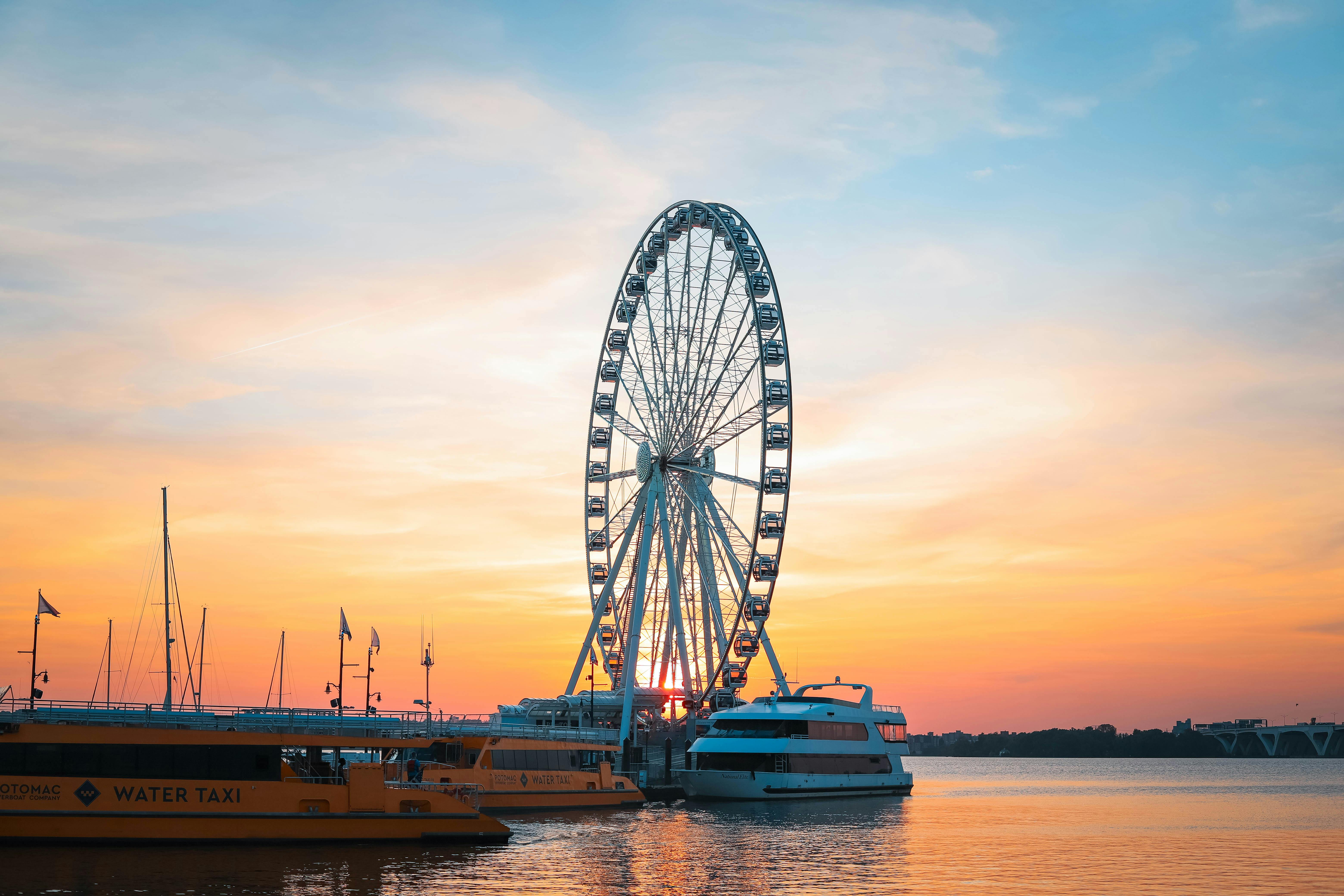 Ferry Boat Near the Pier · Free Stock Photo