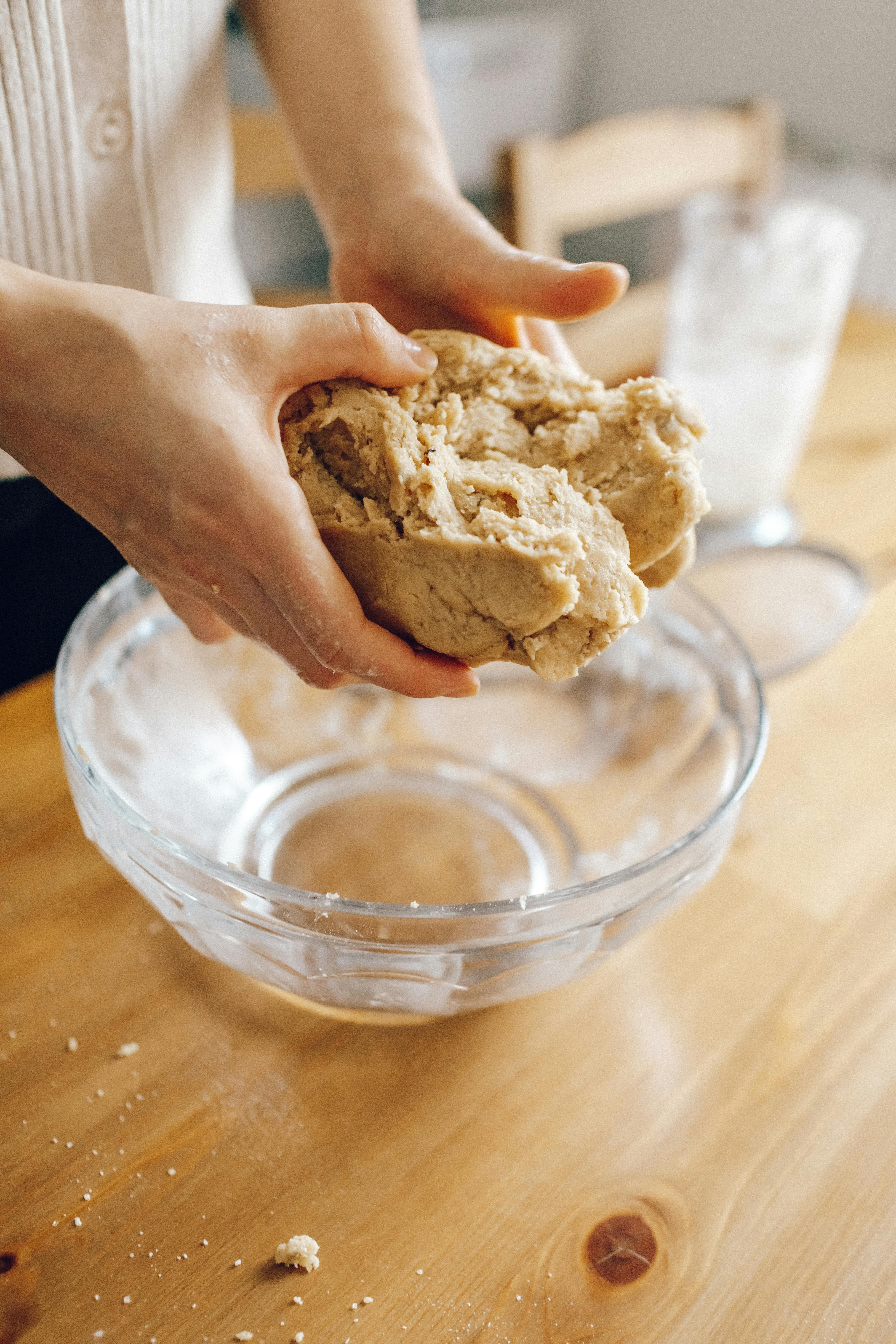 Person Making Brown Bread · Free Stock Photo