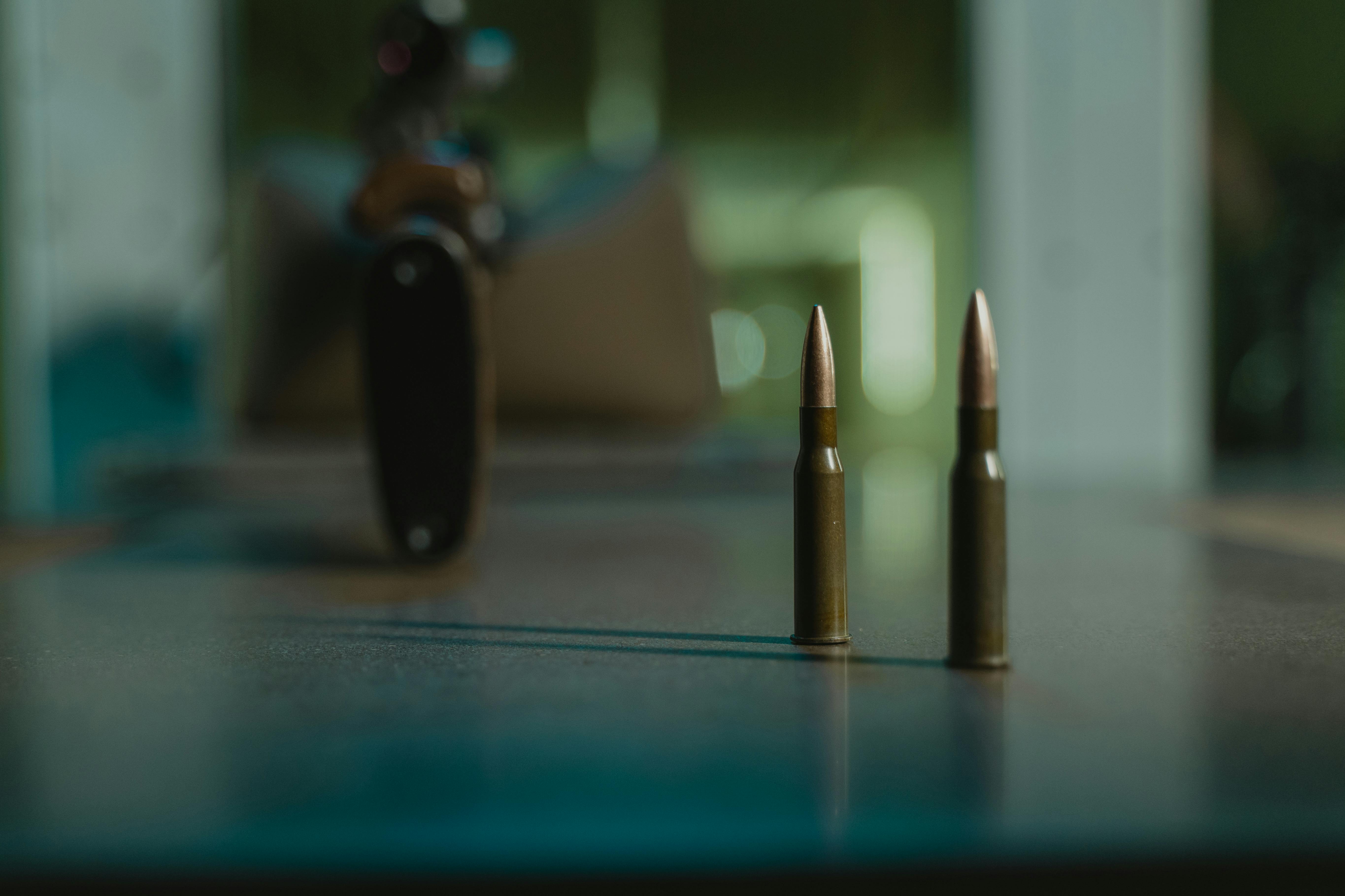Bullets on Top of a Table · Free Stock Photo