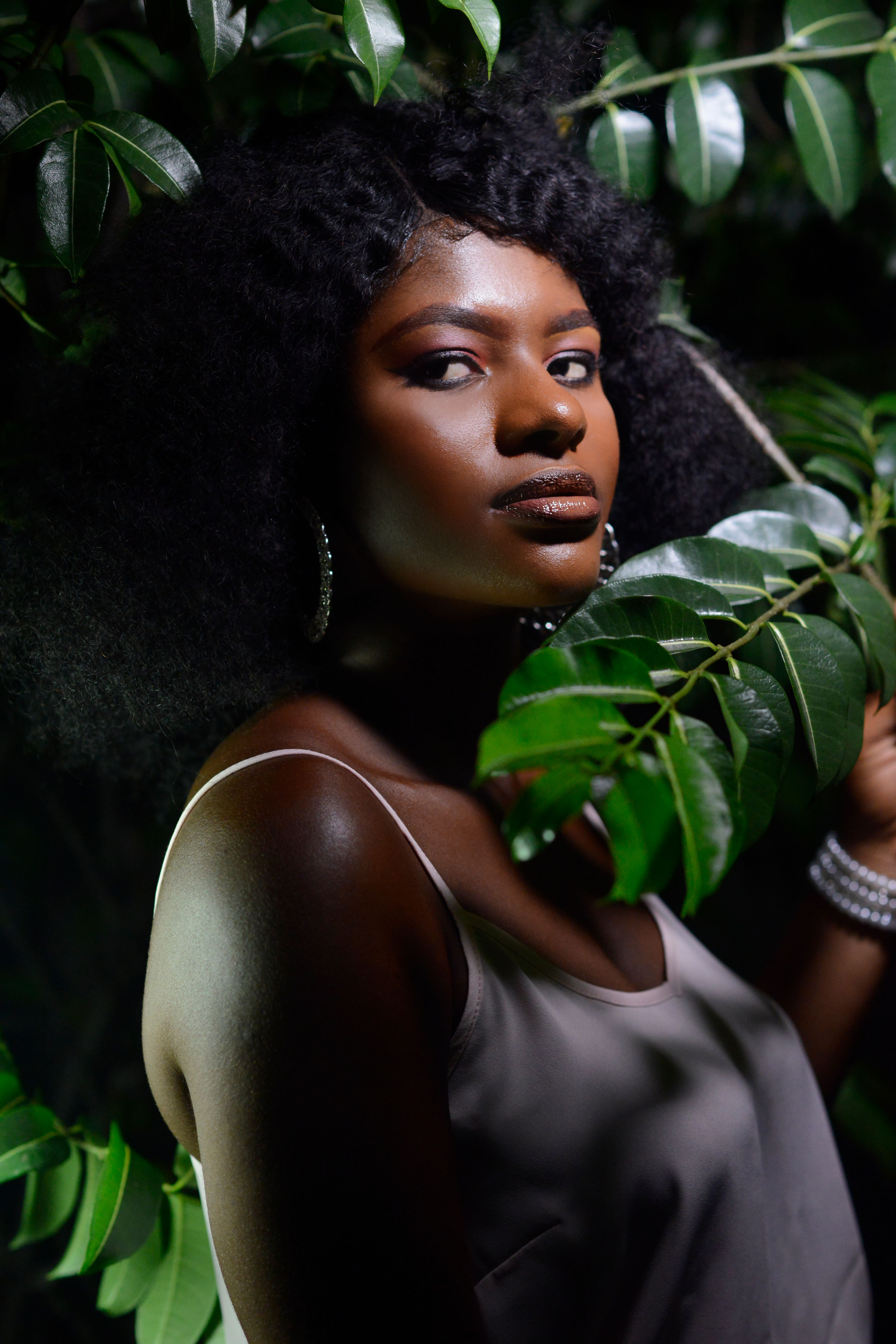 Portrait of Shirtless Beautiful Woman · Free Stock Photo