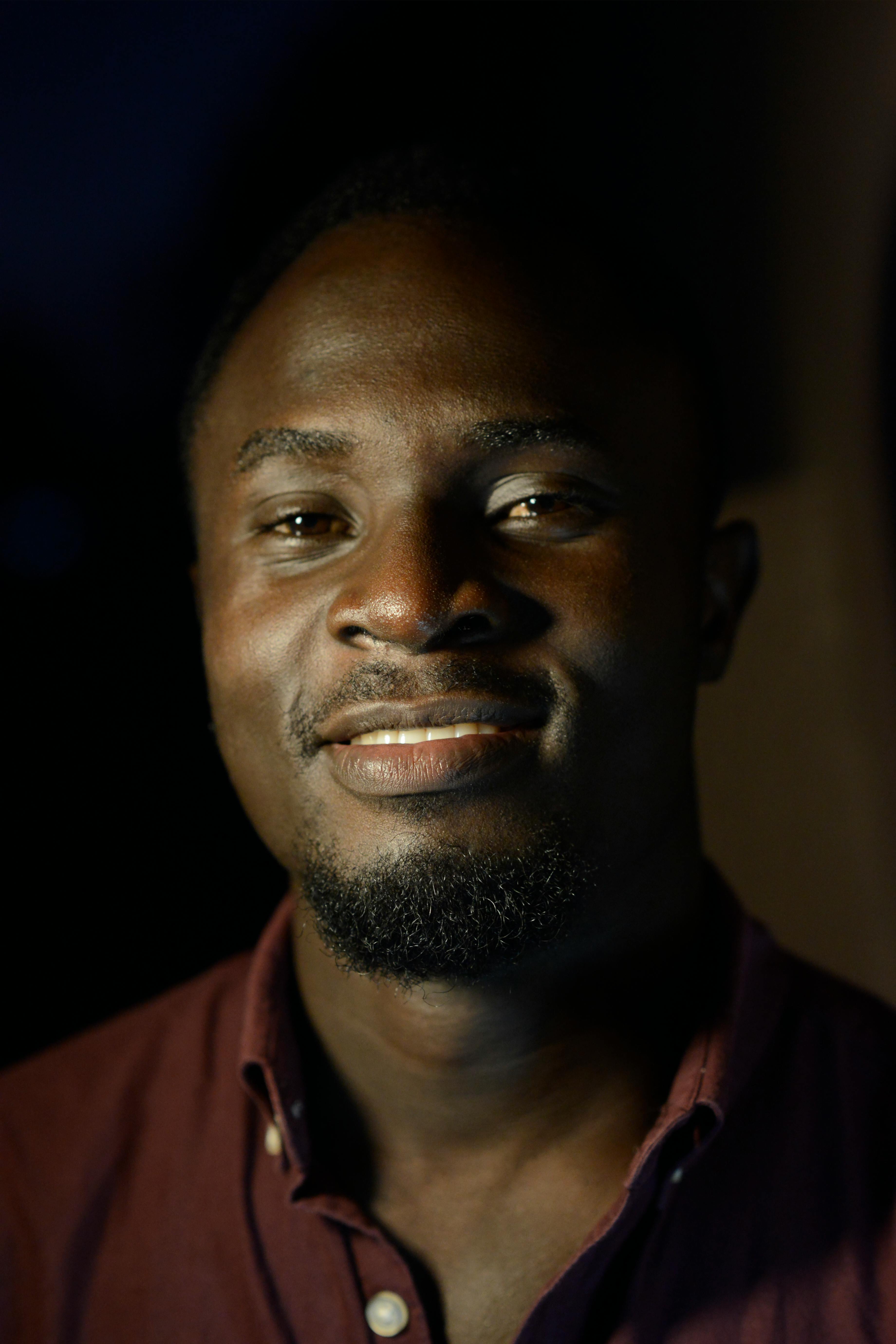 Portrait of an Ecstatic Man · Free Stock Photo