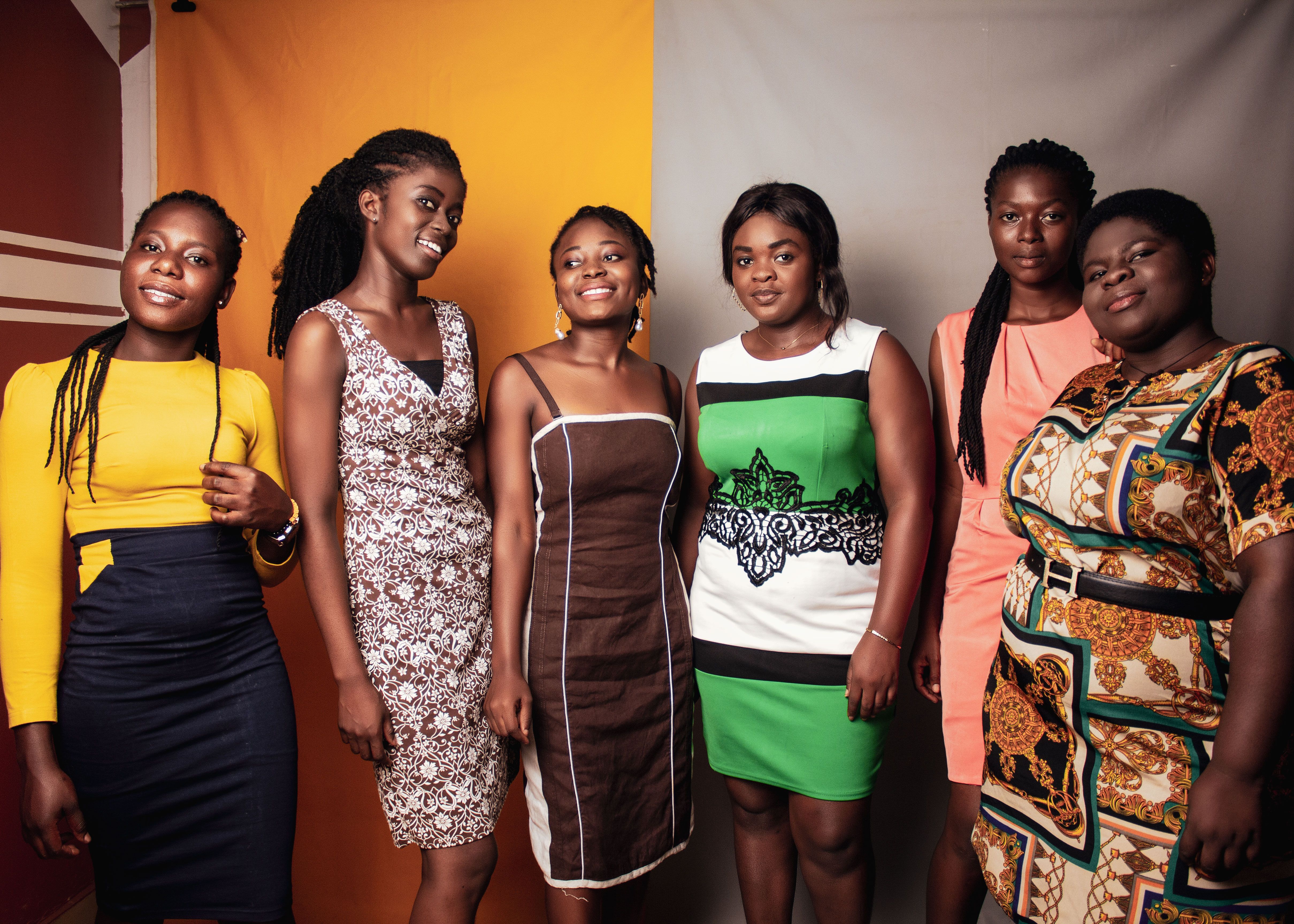 Portrait of a Group of Women · Free Stock Photo