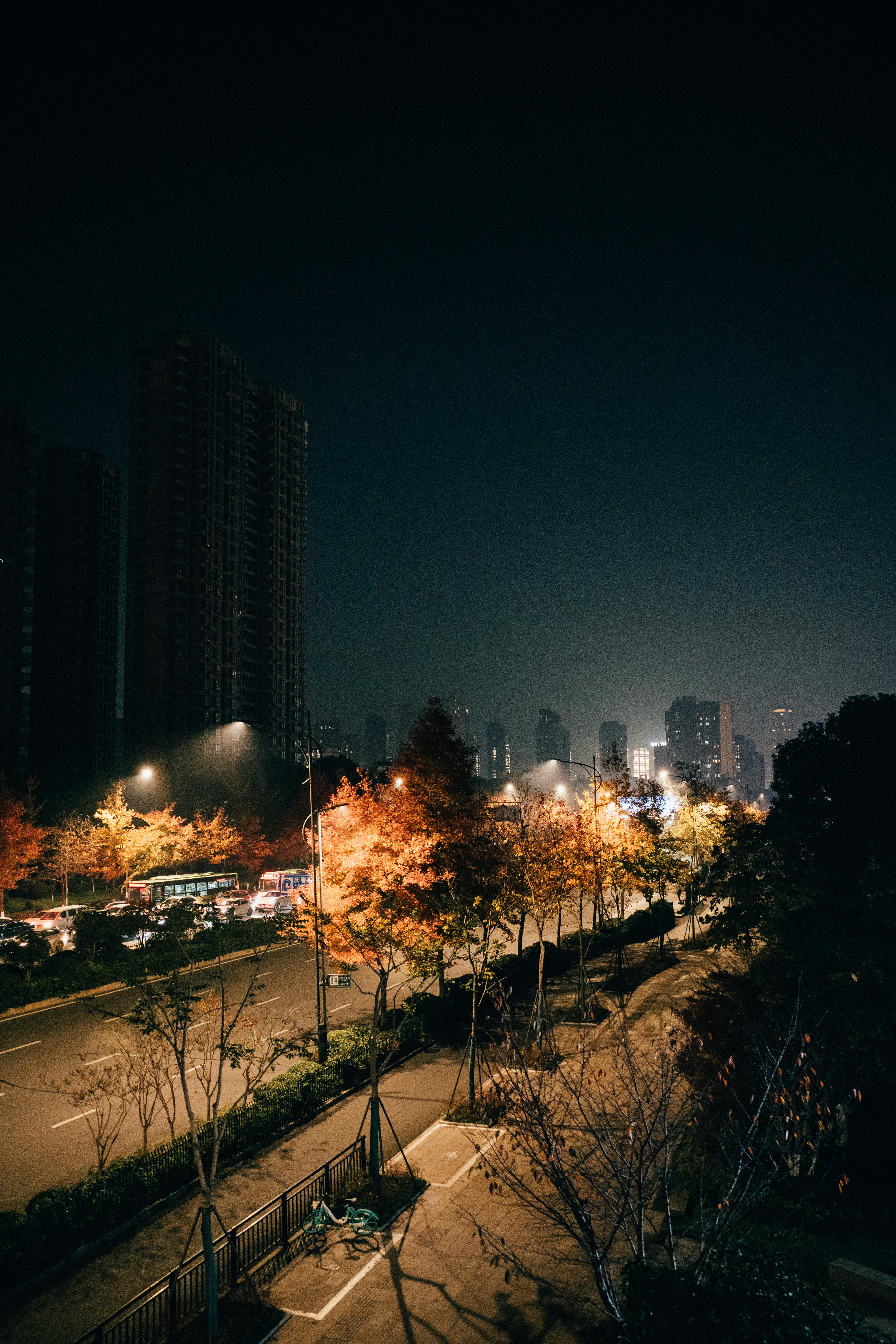 City Lights during Night Time · Free Stock Photo