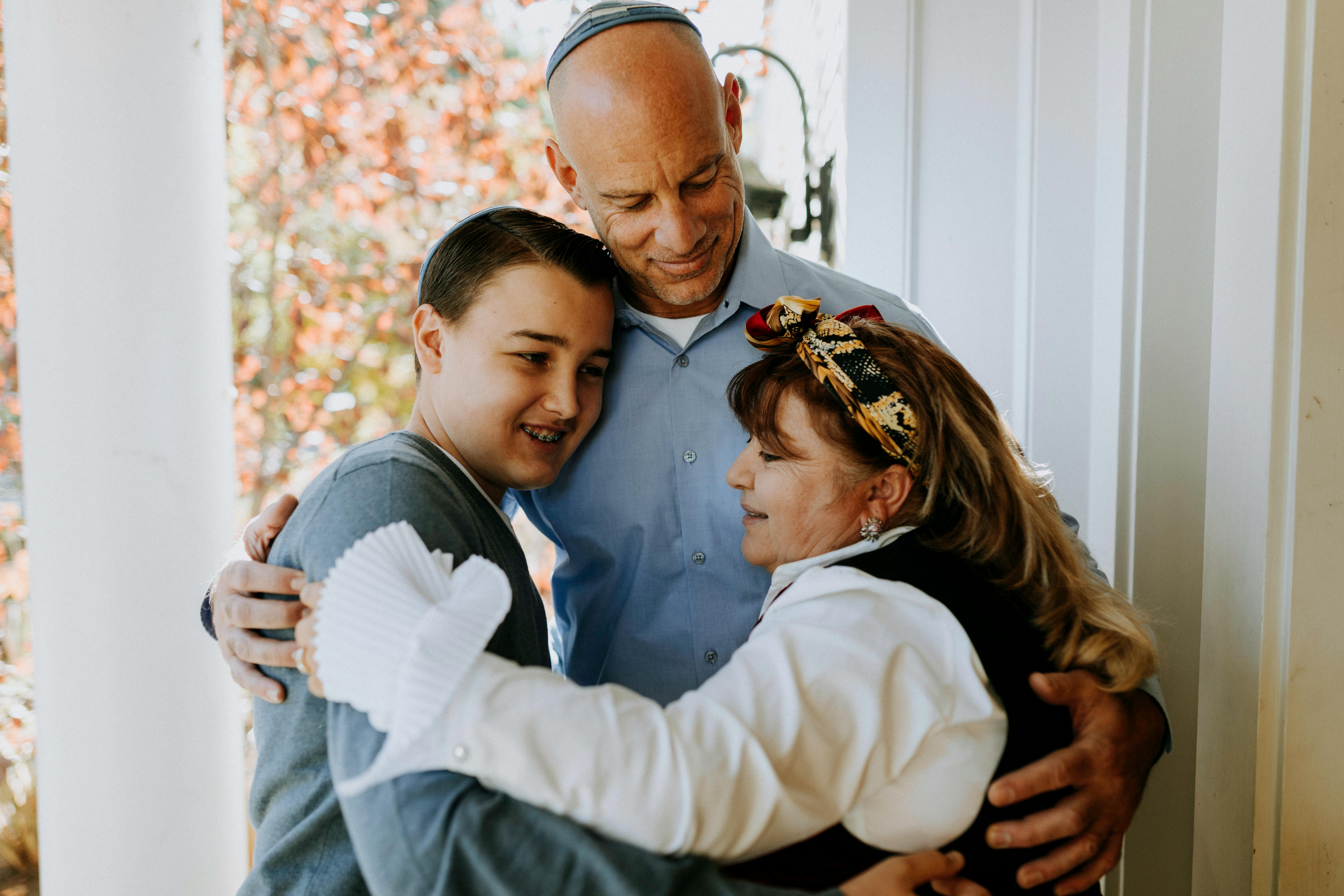 Photo Of Family Hugging Each Other · Free Stock Photo