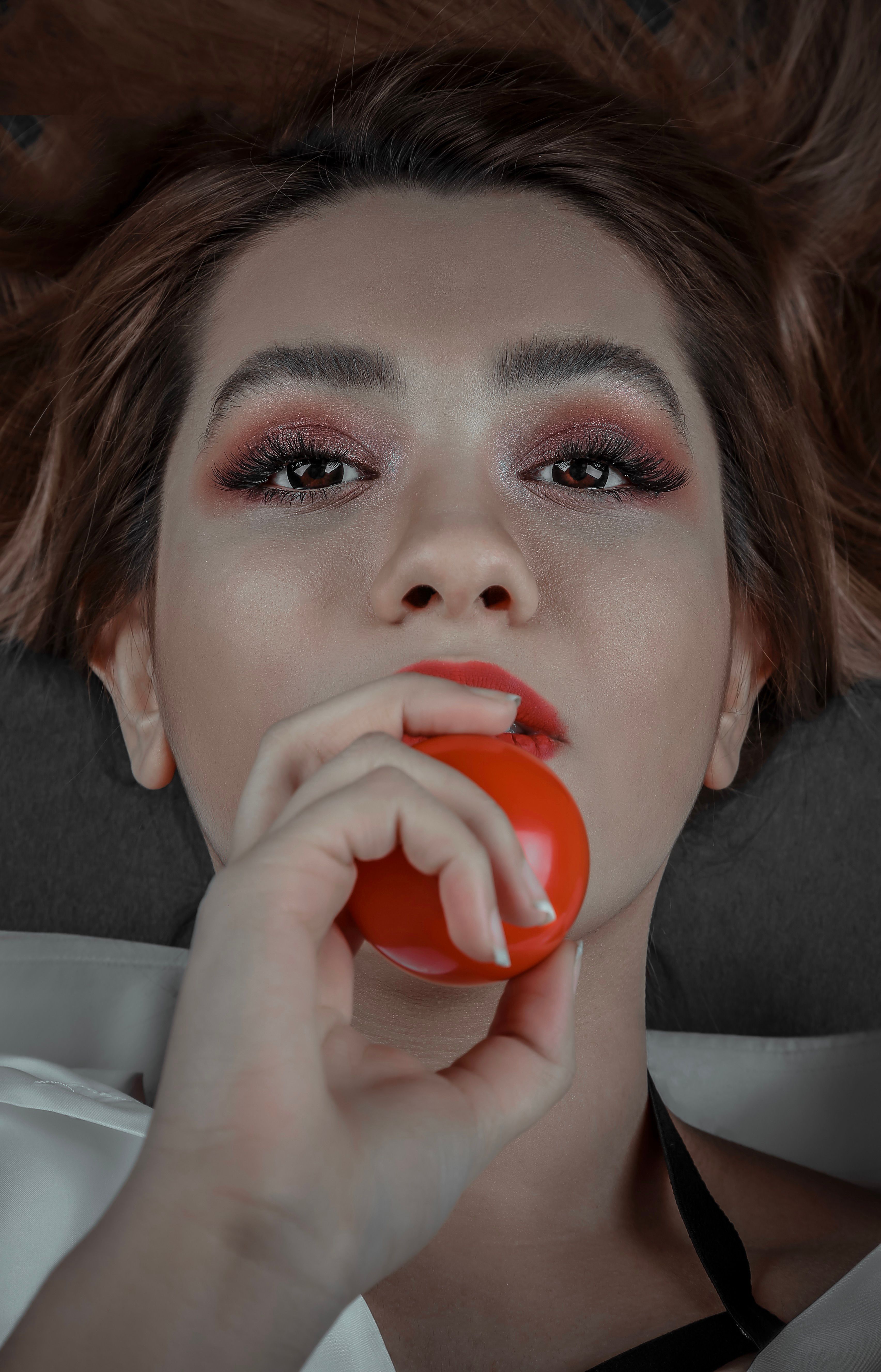Blurred Portrait of a Young Model · Free Stock Photo