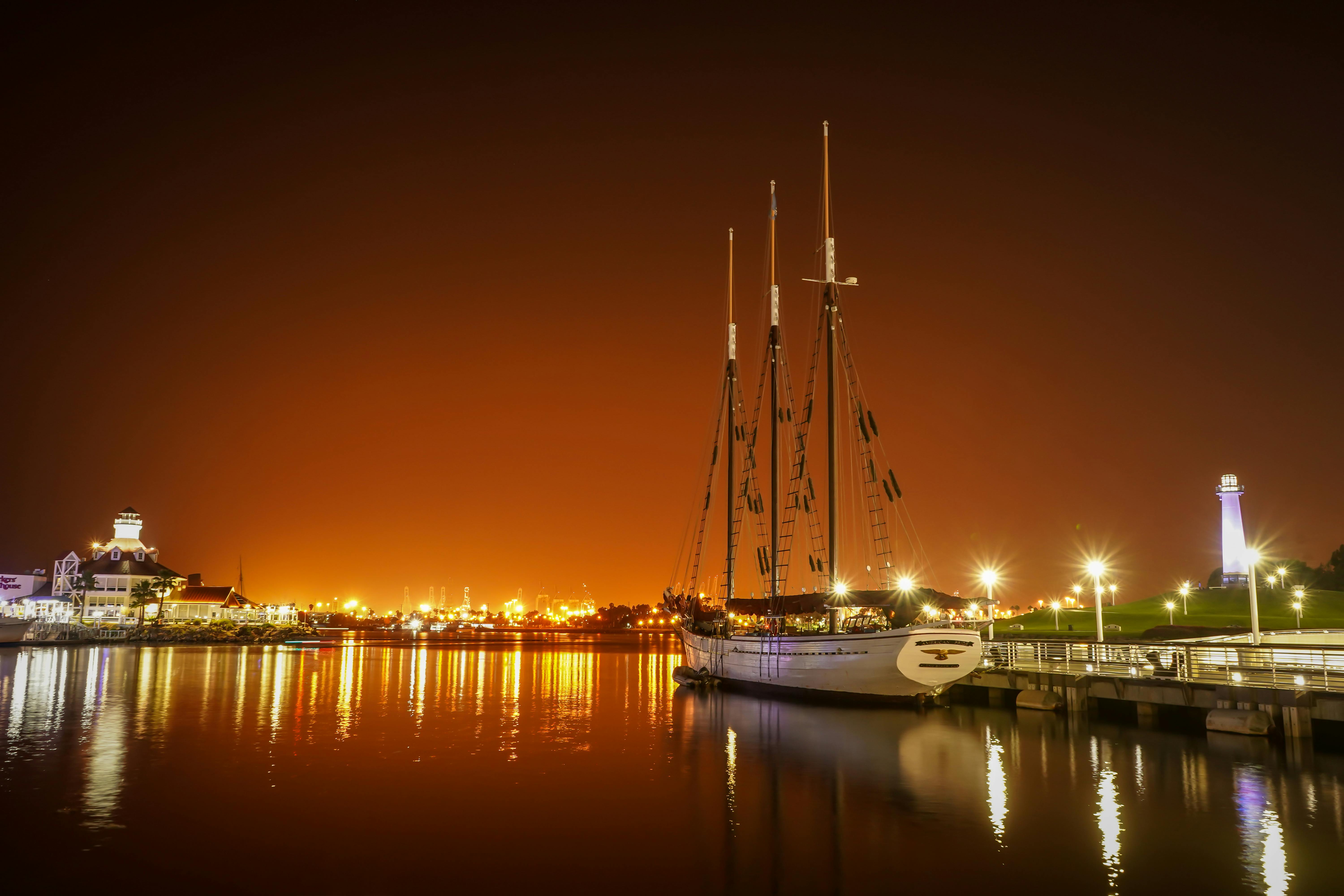Sailboat Night Photos, Download The BEST Free Sailboat Night Stock ...