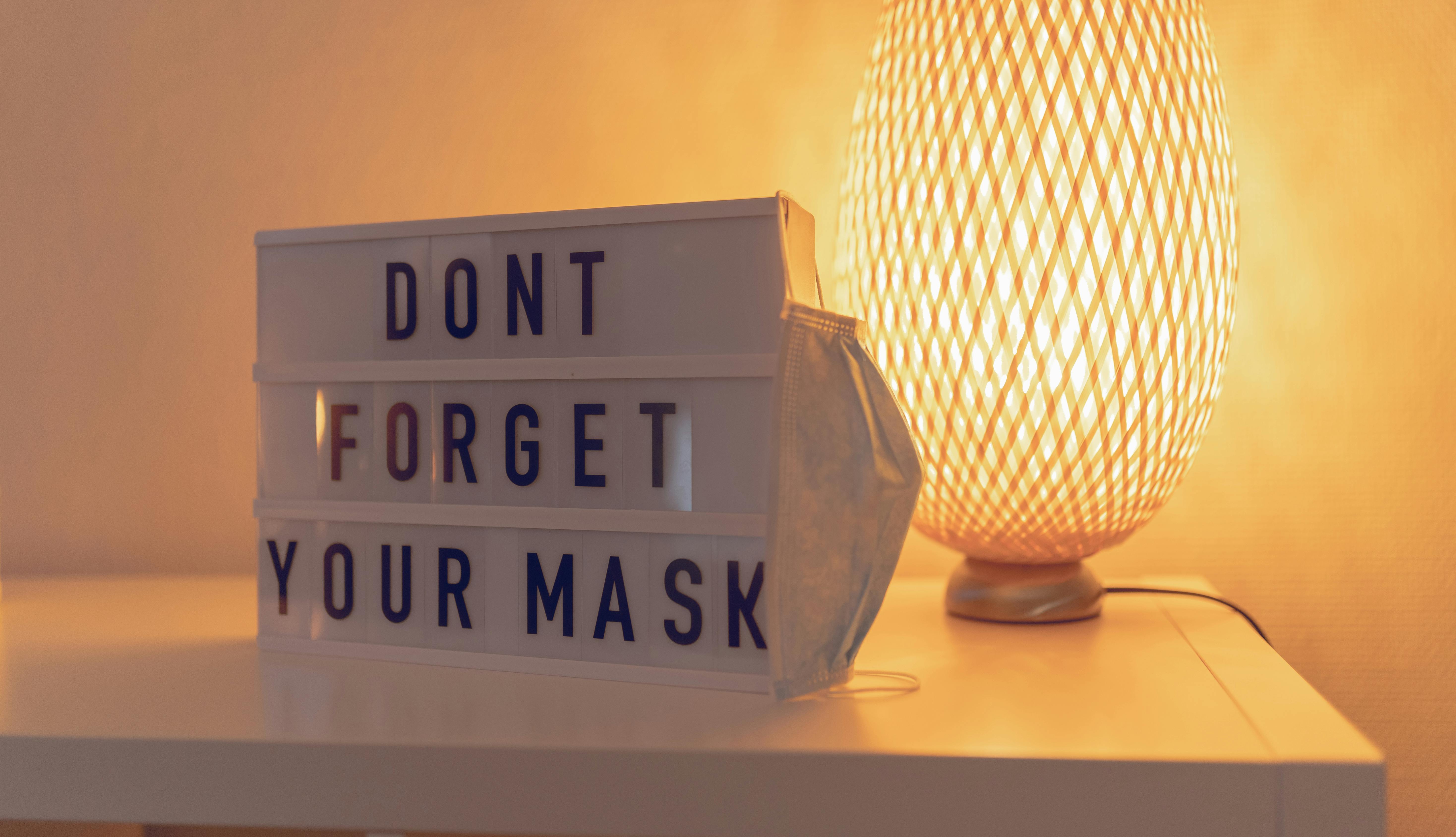 Light Text Box on the Table · Free Stock Photo