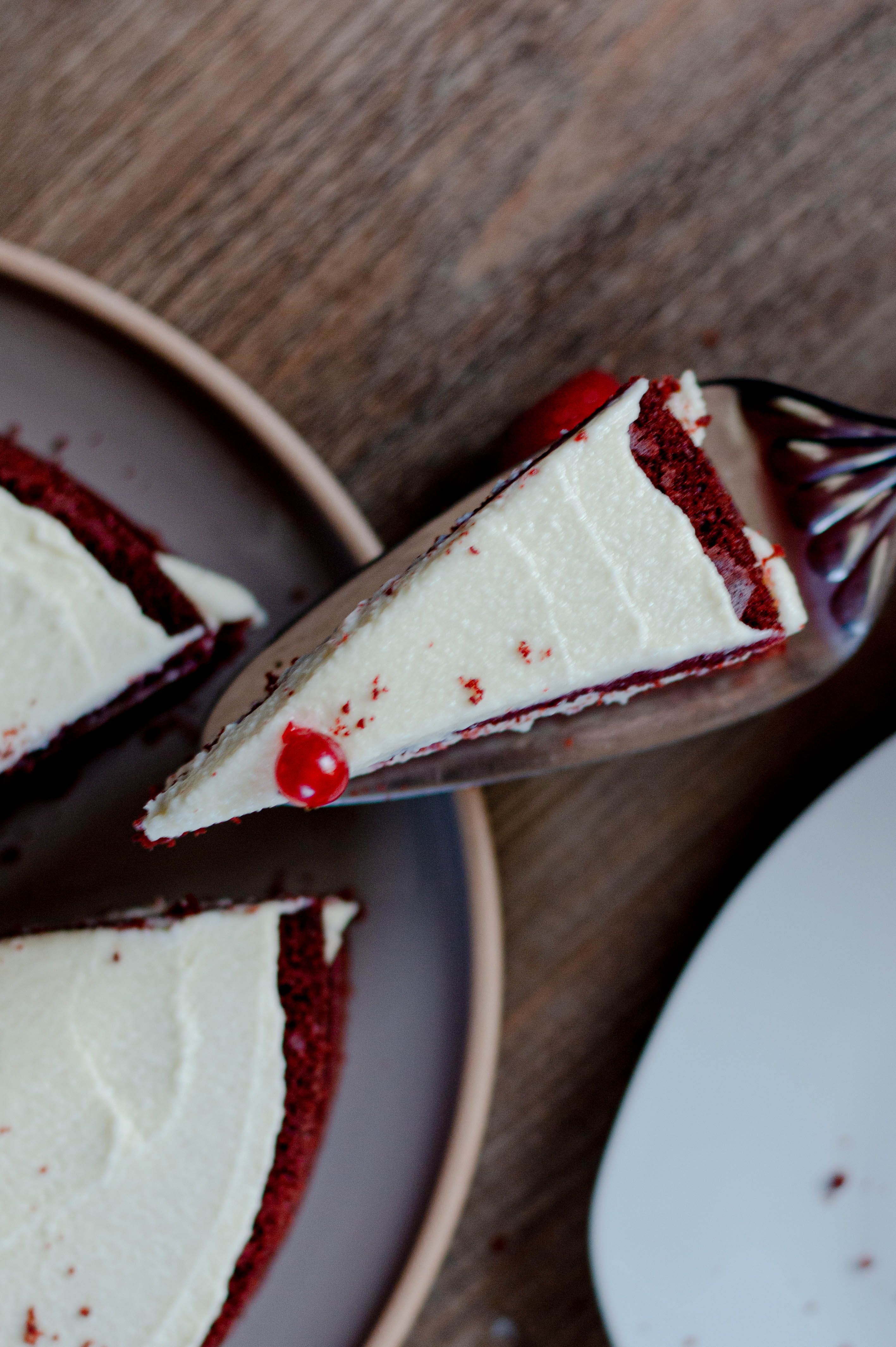 A Sliced Red Velvet Cake · Free Stock Photo