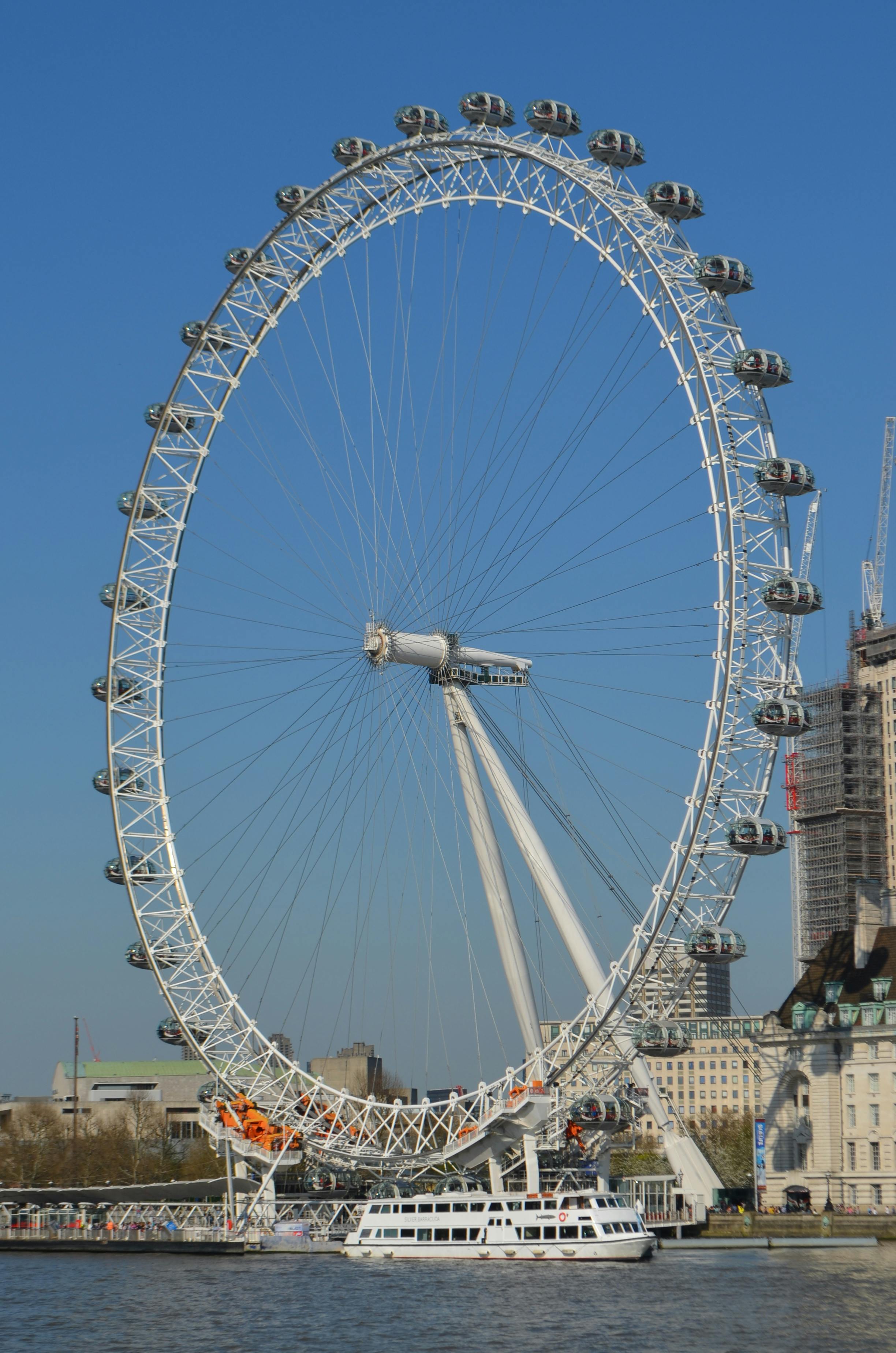 Ferris Wheel Near Body of Water · Free Stock Photo