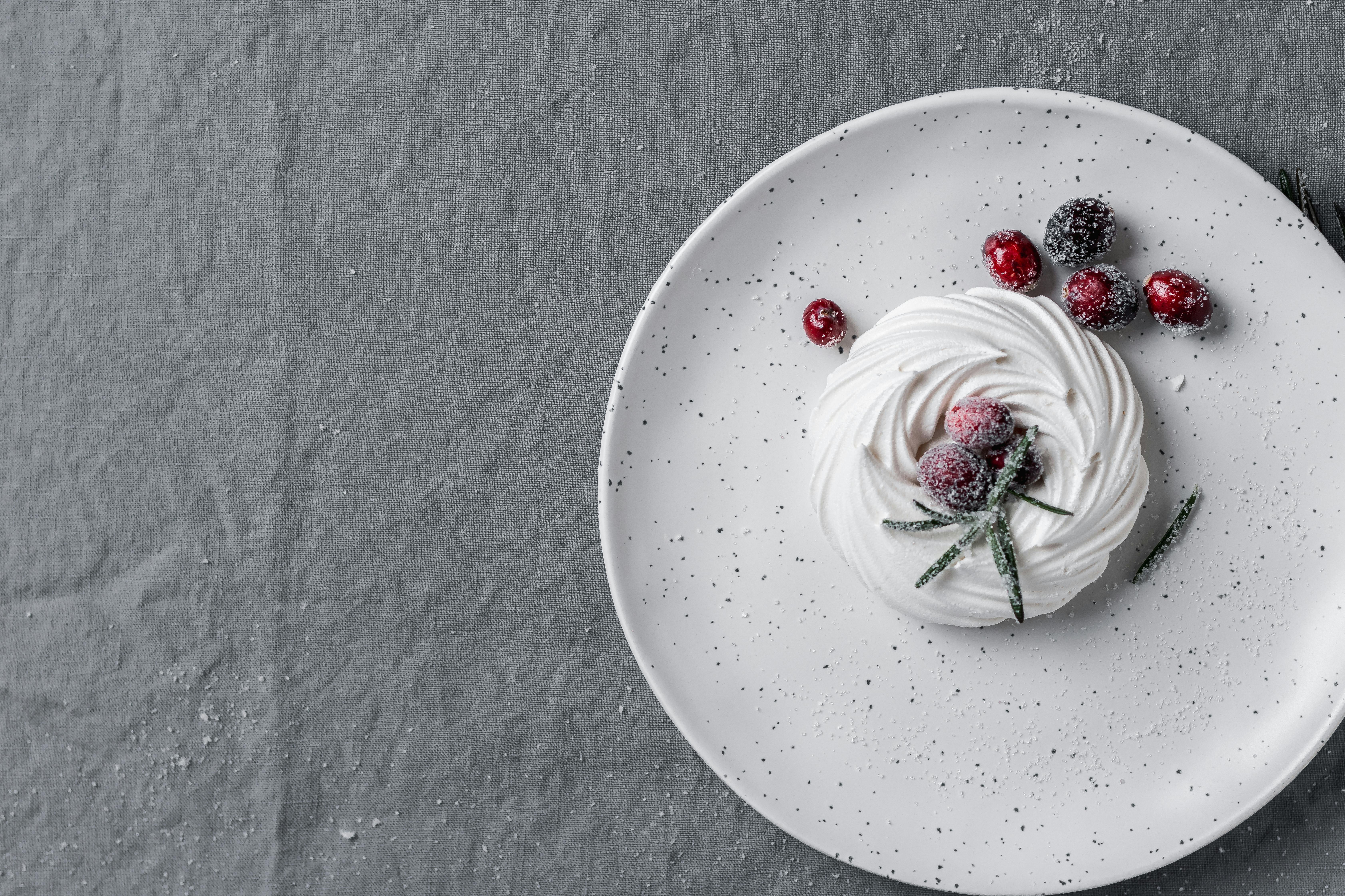 An Icing Dessert with Fruit Toppings · Free Stock Photo