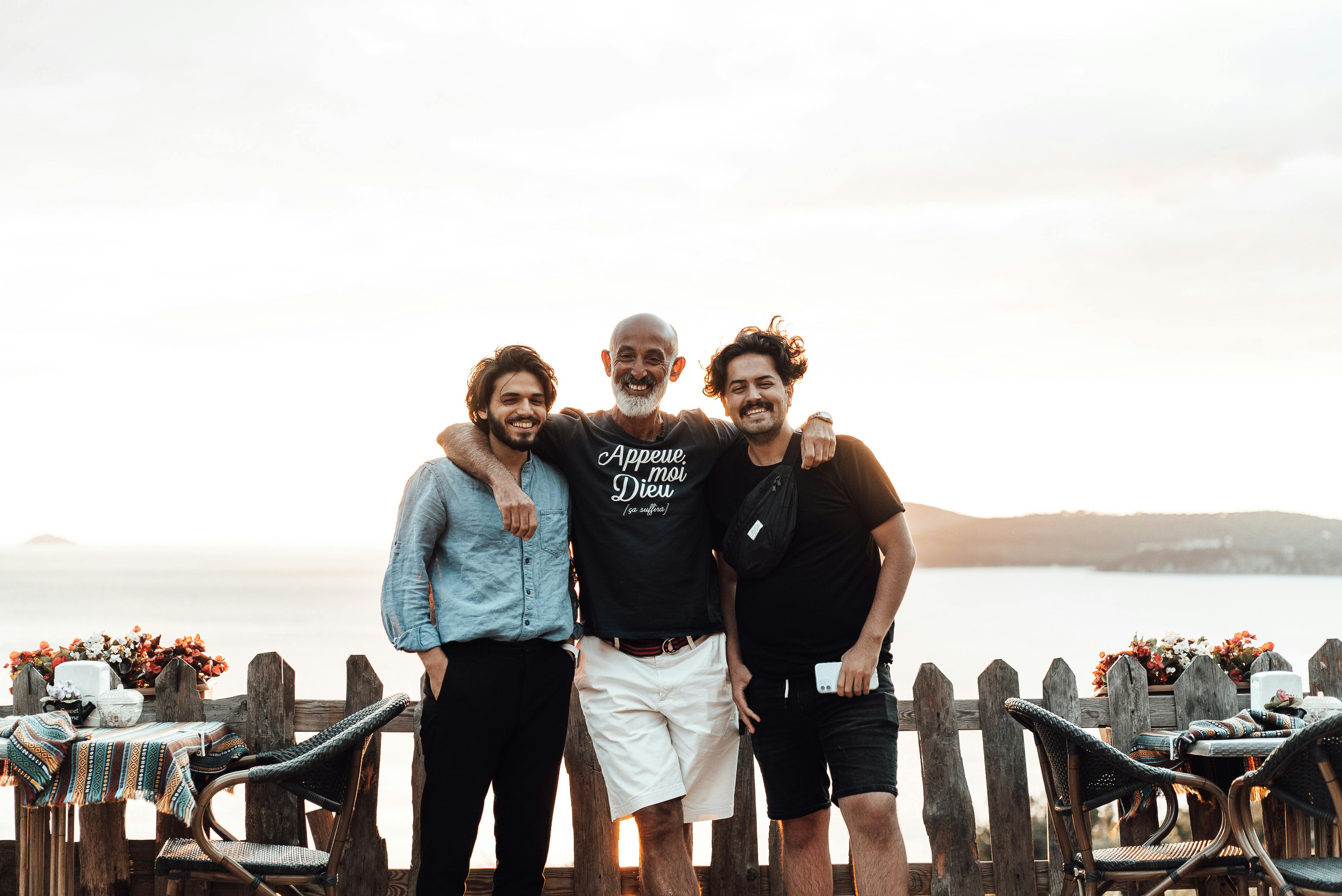 A Group of Men in a Picture · Free Stock Photo