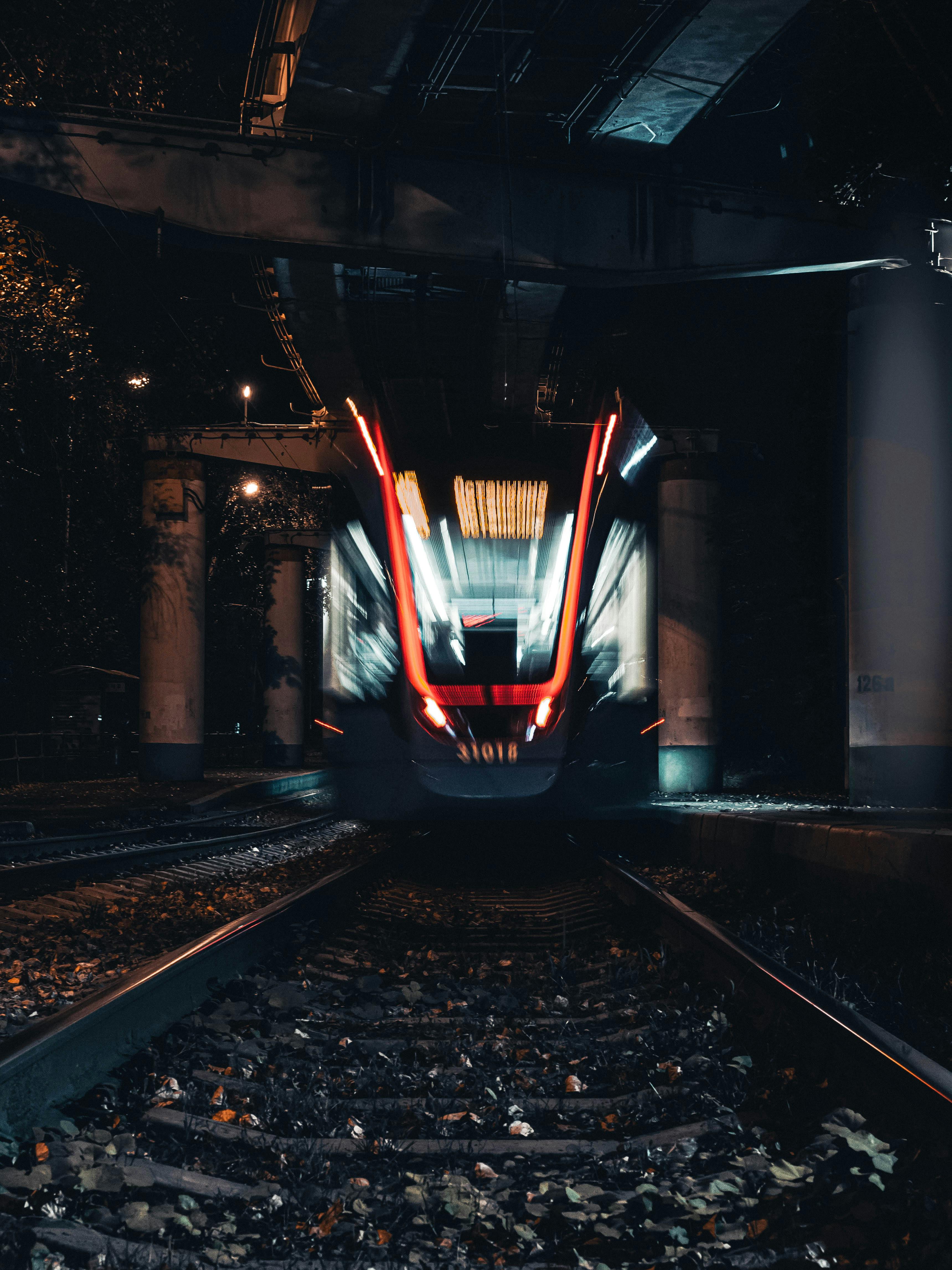 A Moving Train · Free Stock Photo