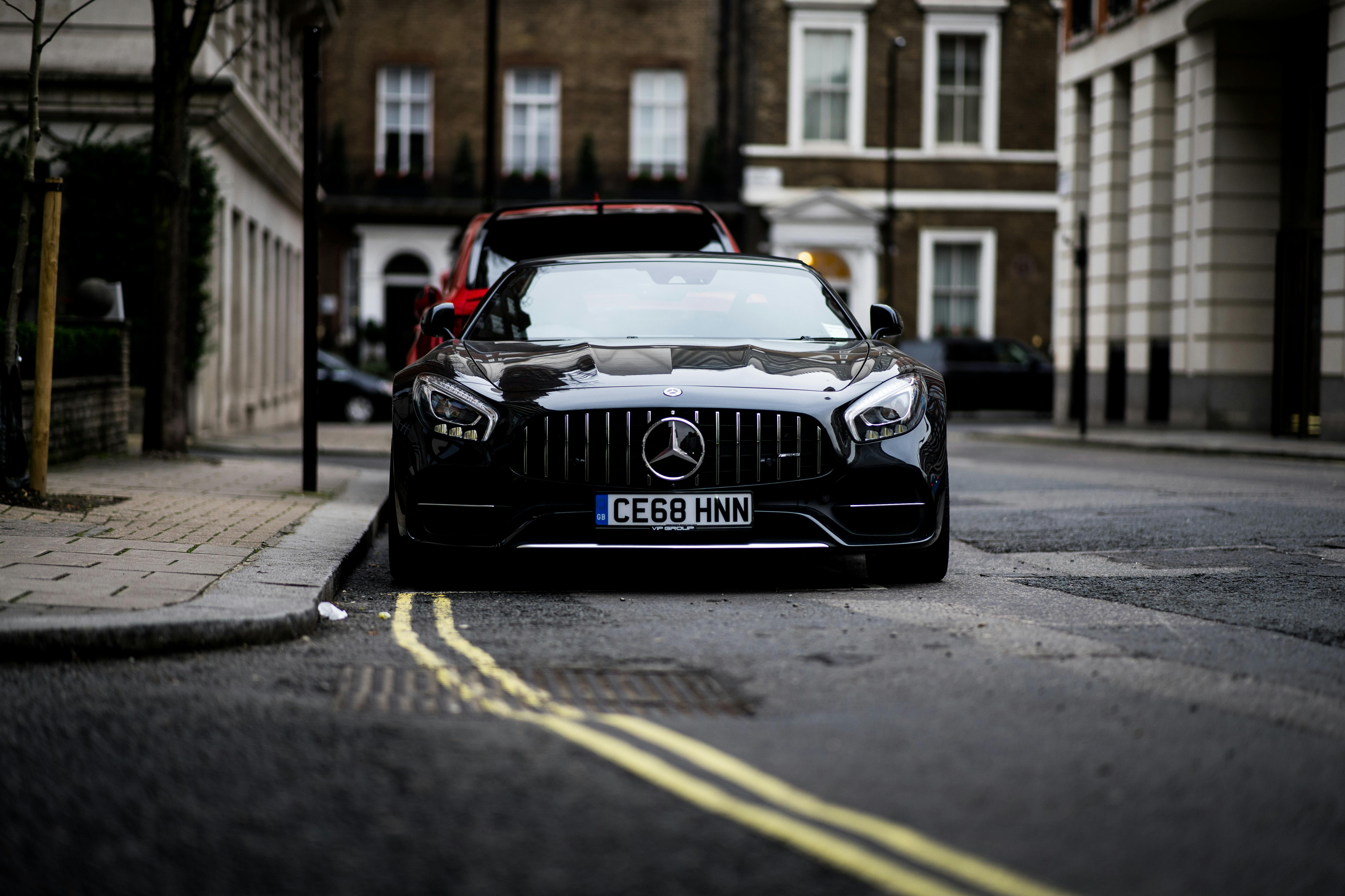 A Black Mercedes Benz · Free Stock Photo