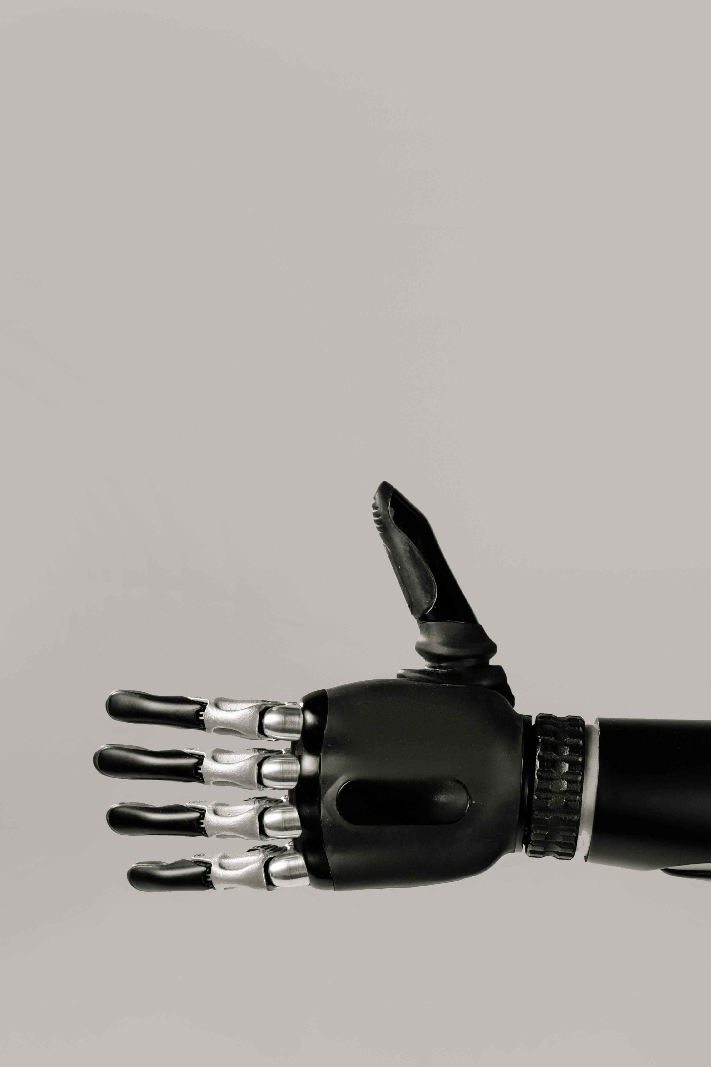 Close-Up of a Prosthetic Hand · Free Stock Photo