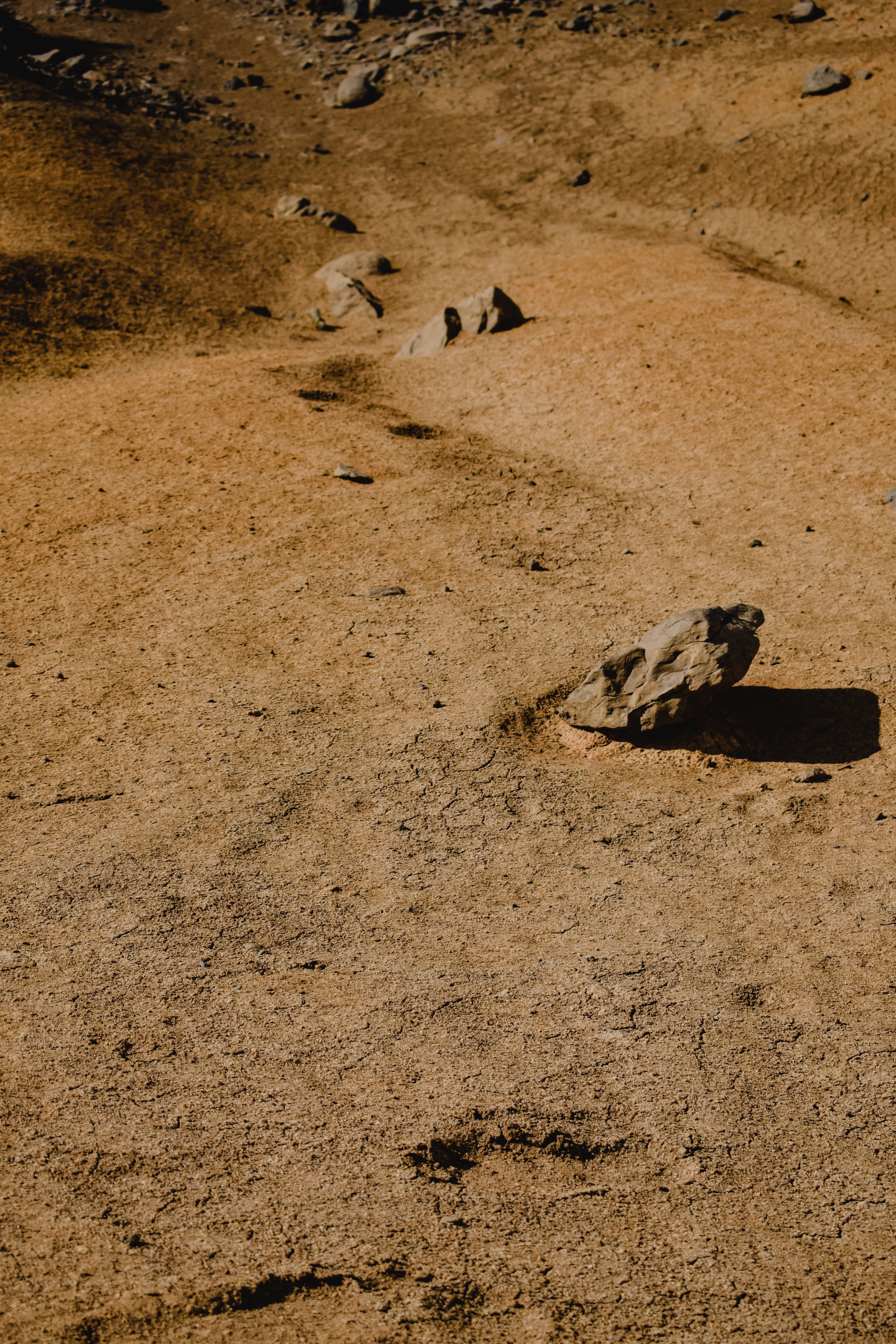 Rocks, Sand on Desert · Free Stock Photo