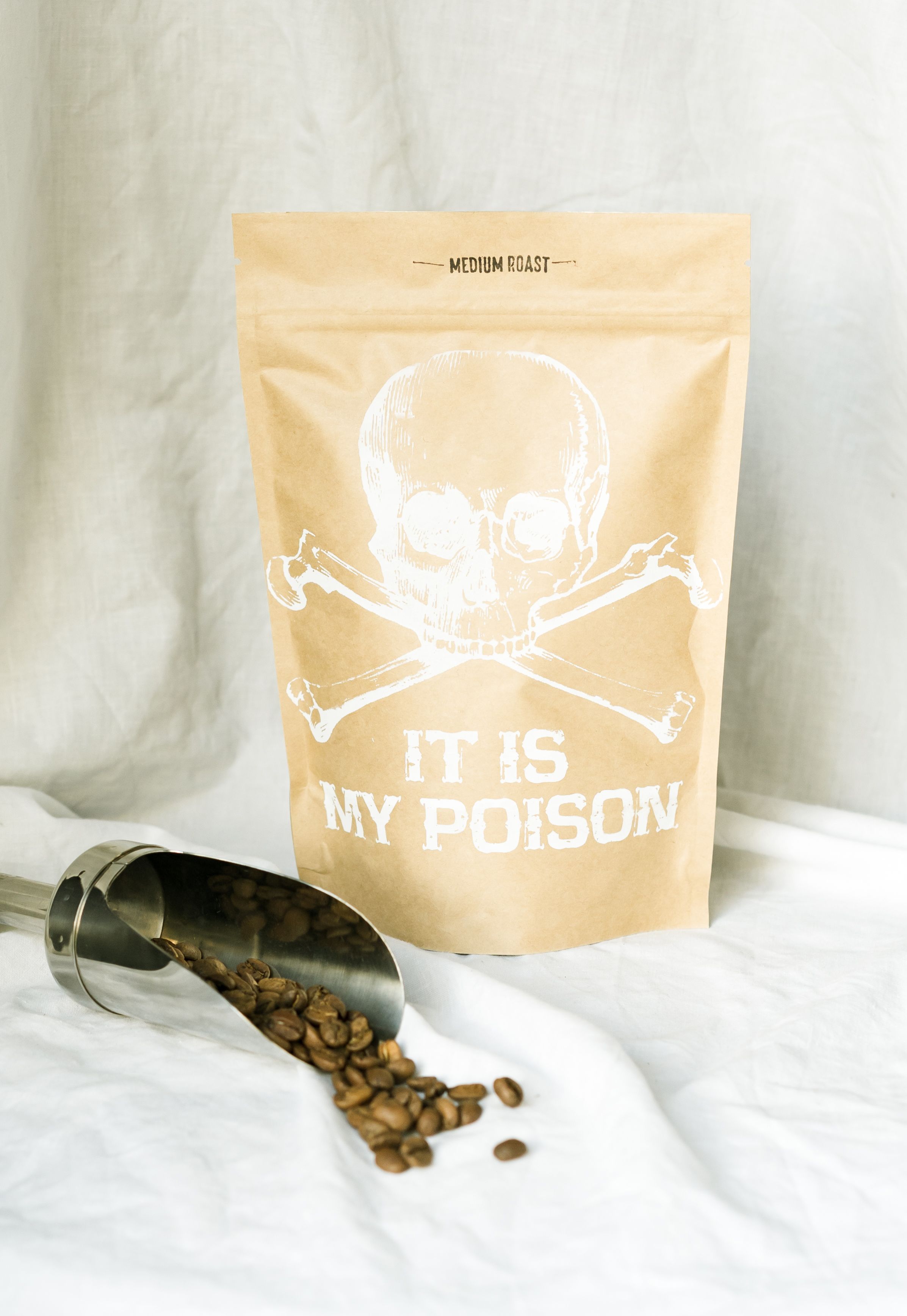 A Labeled Product of Coffee Beans · Free Stock Photo