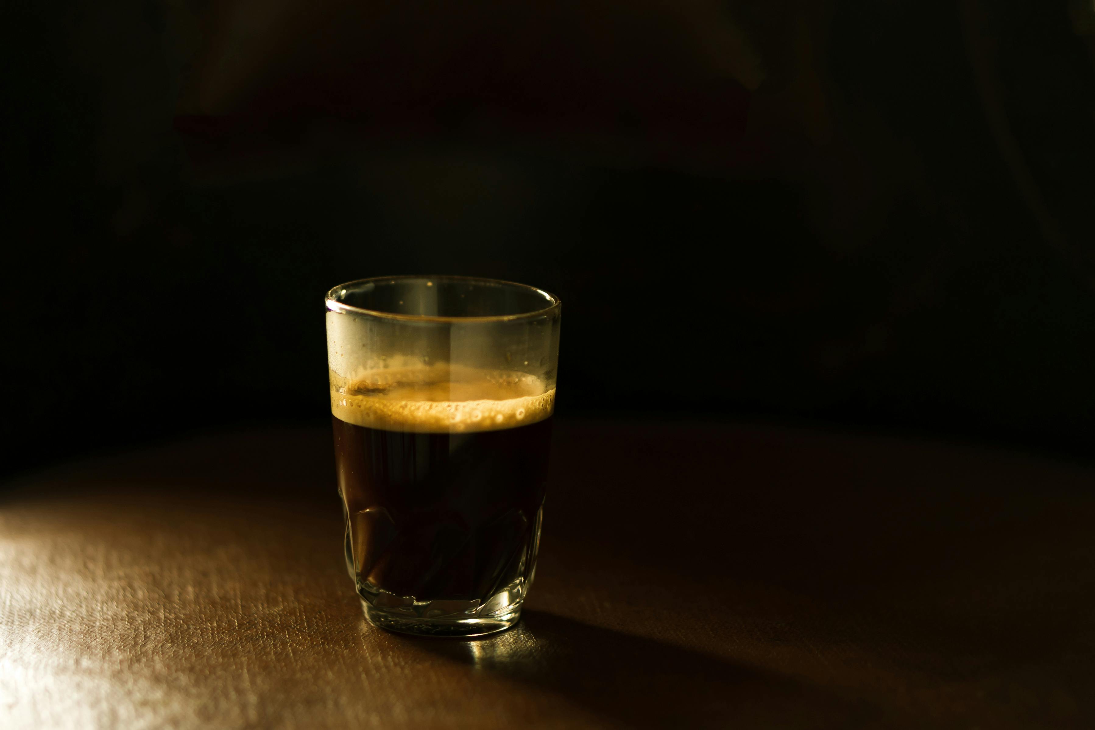 Coffee in a Glass · Free Stock Photo