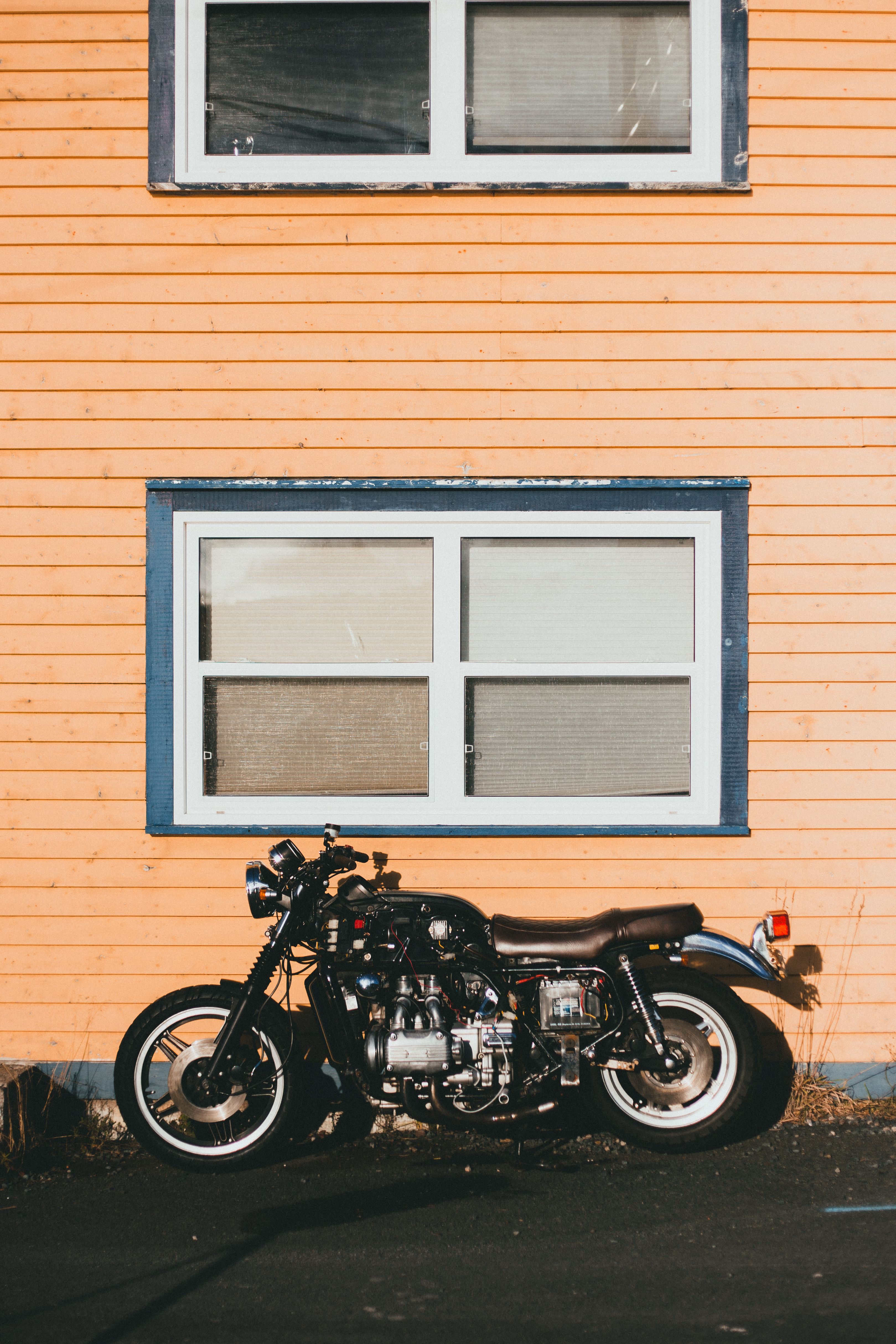 Photo of a Black Motorcycle · Free Stock Photo