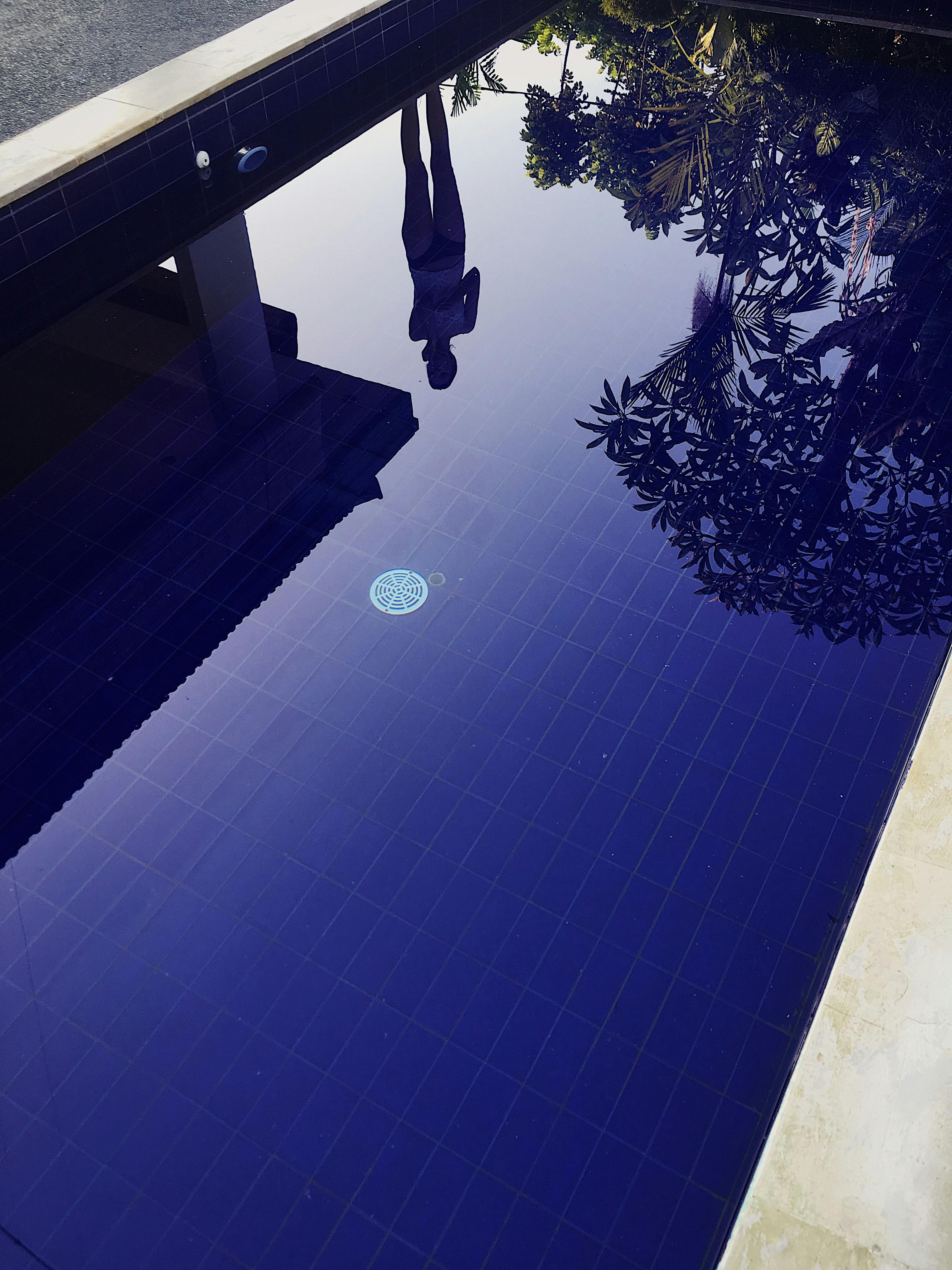 A Swimming Pool at Dusk · Free Stock Photo