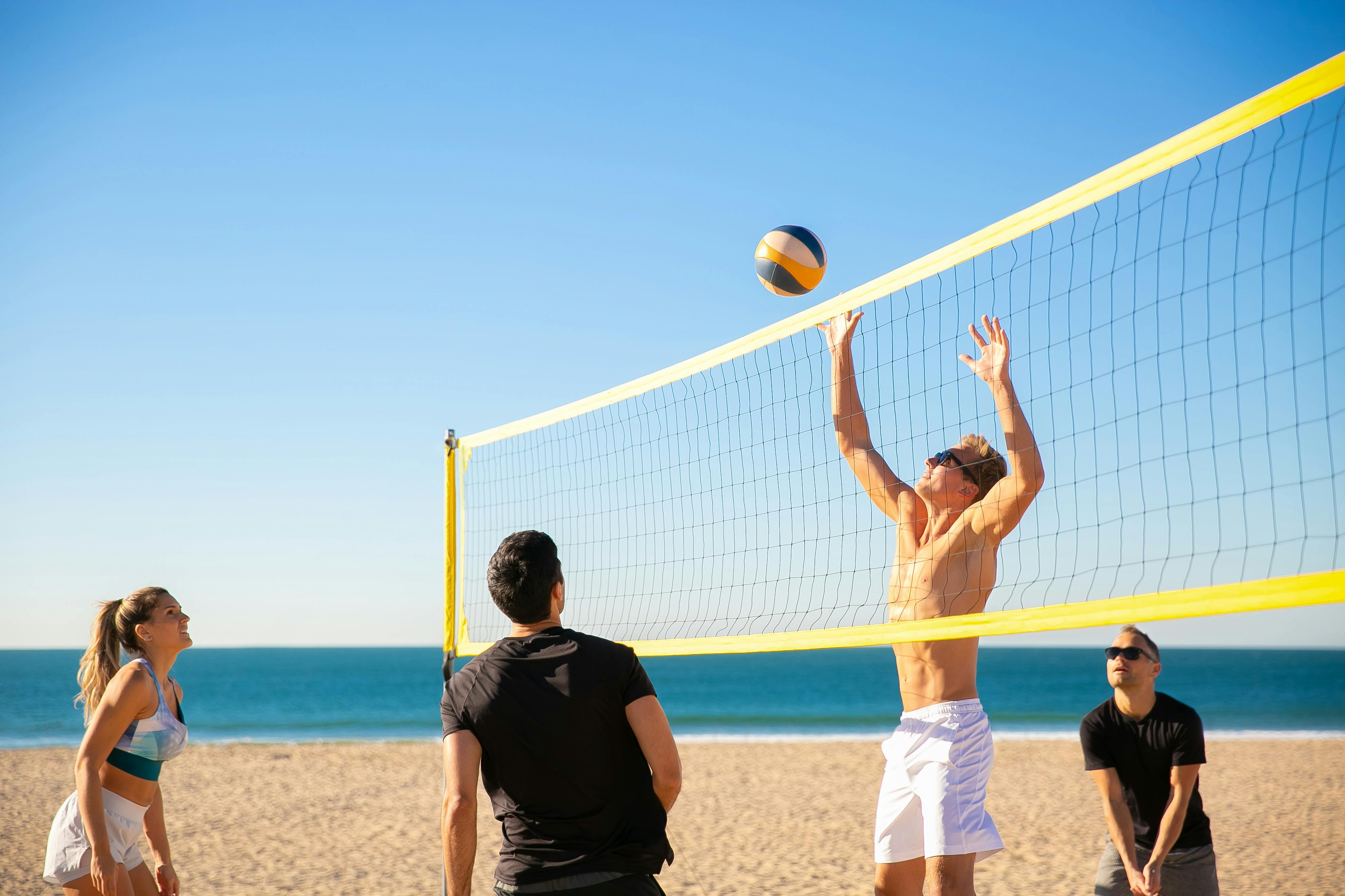 People Playing Volleyball · Free Stock Photo