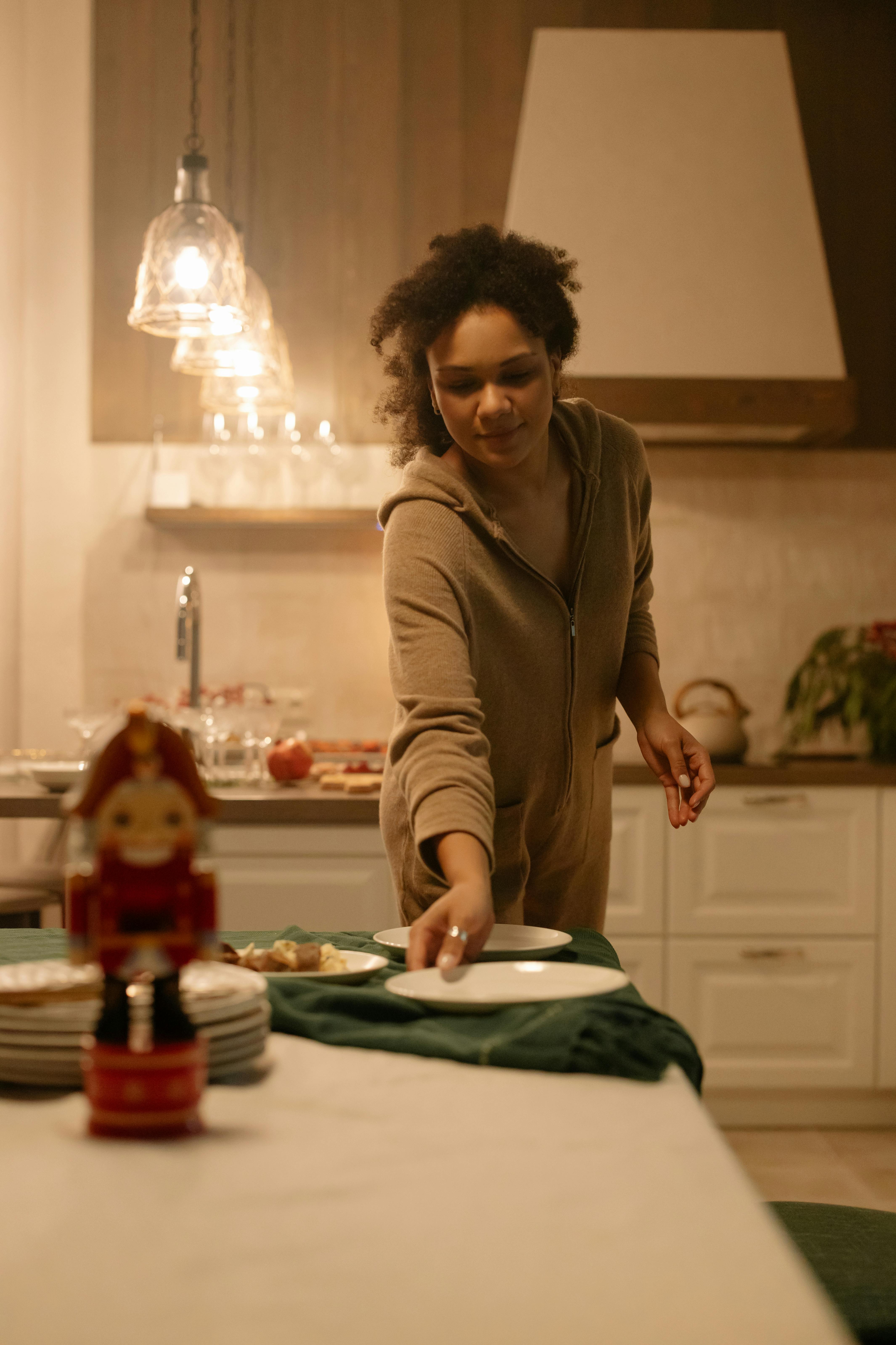 Woman Making Tea at Home Kitchen · Free Stock Photo