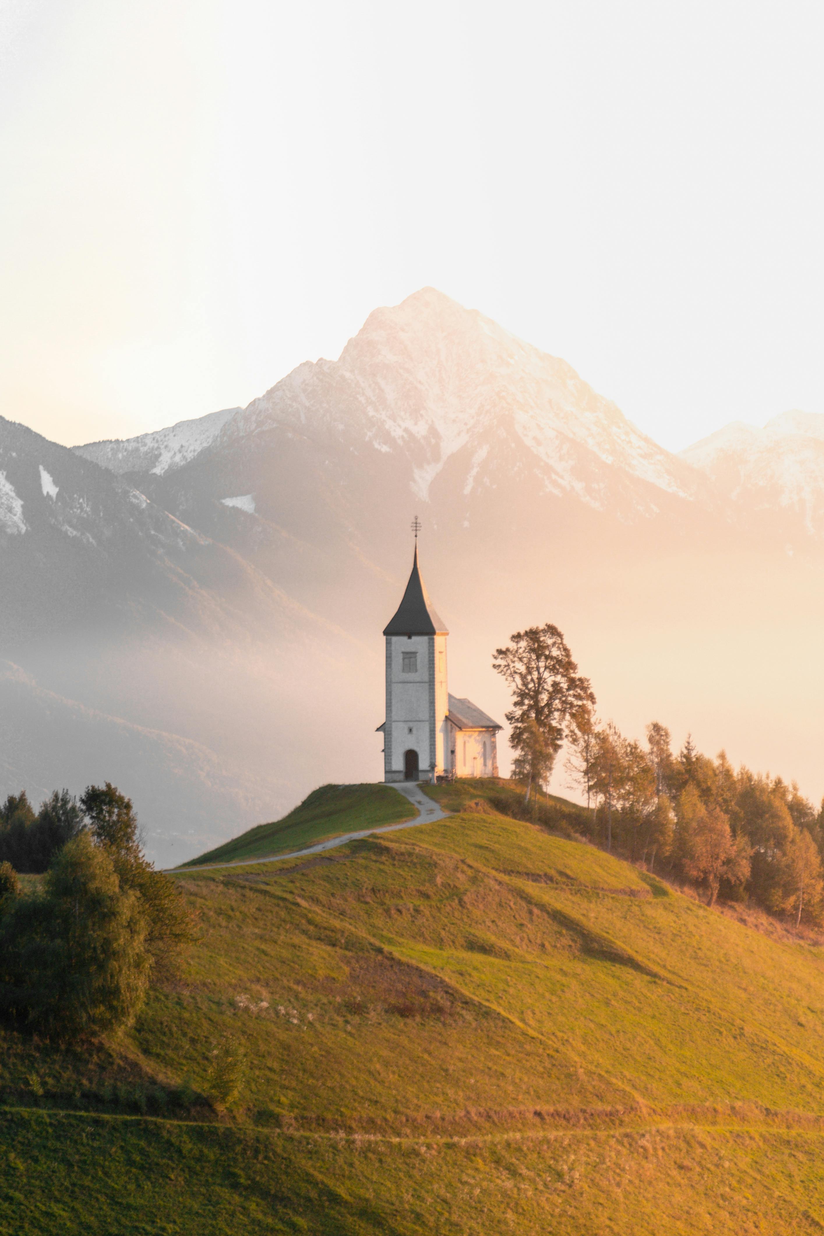 Sunrise Over A Church Photos, Download The BEST Free Sunrise Over A ...