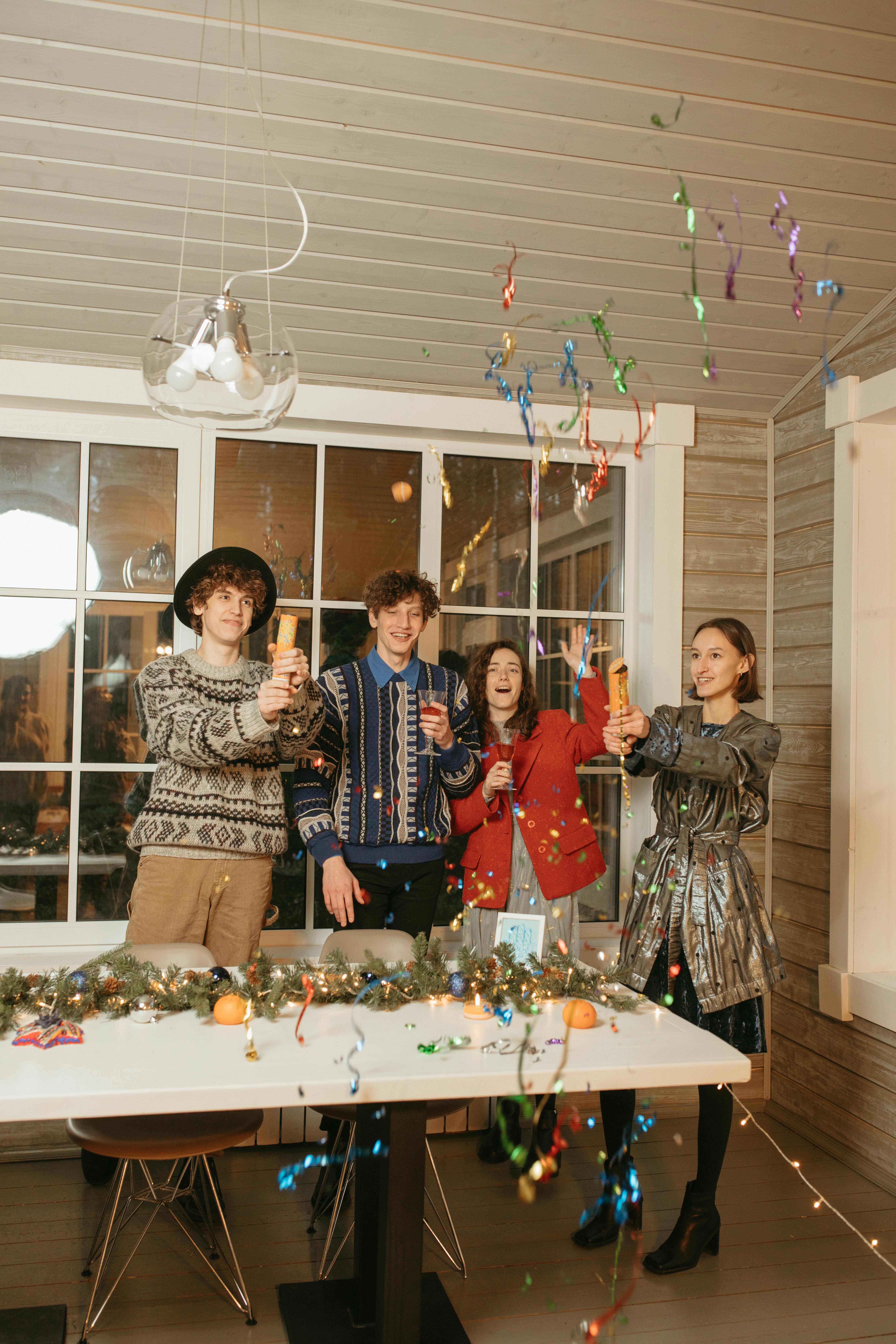 Young People celebrating an Event · Free Stock Photo