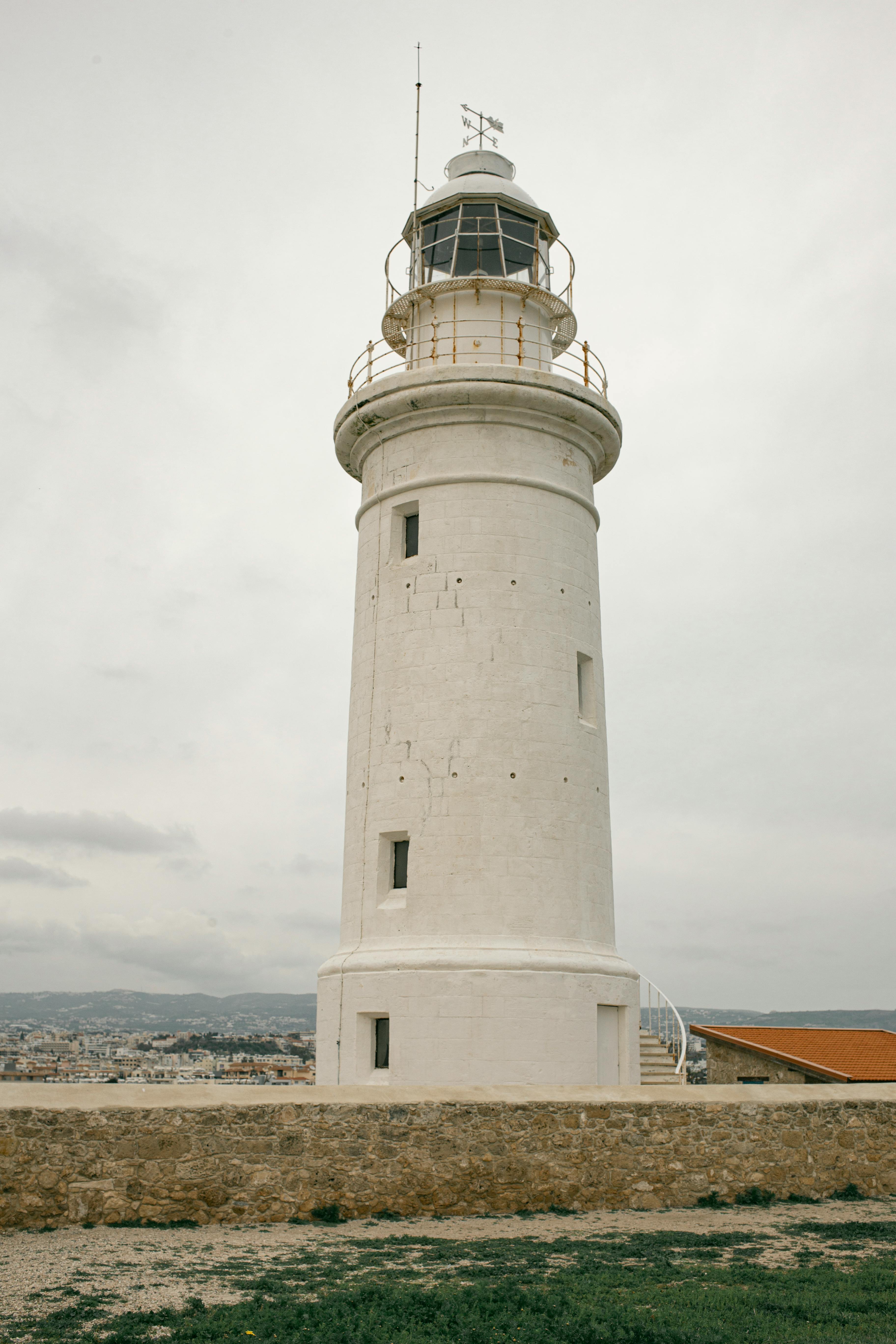 White Lighthouse · Free Stock Photo