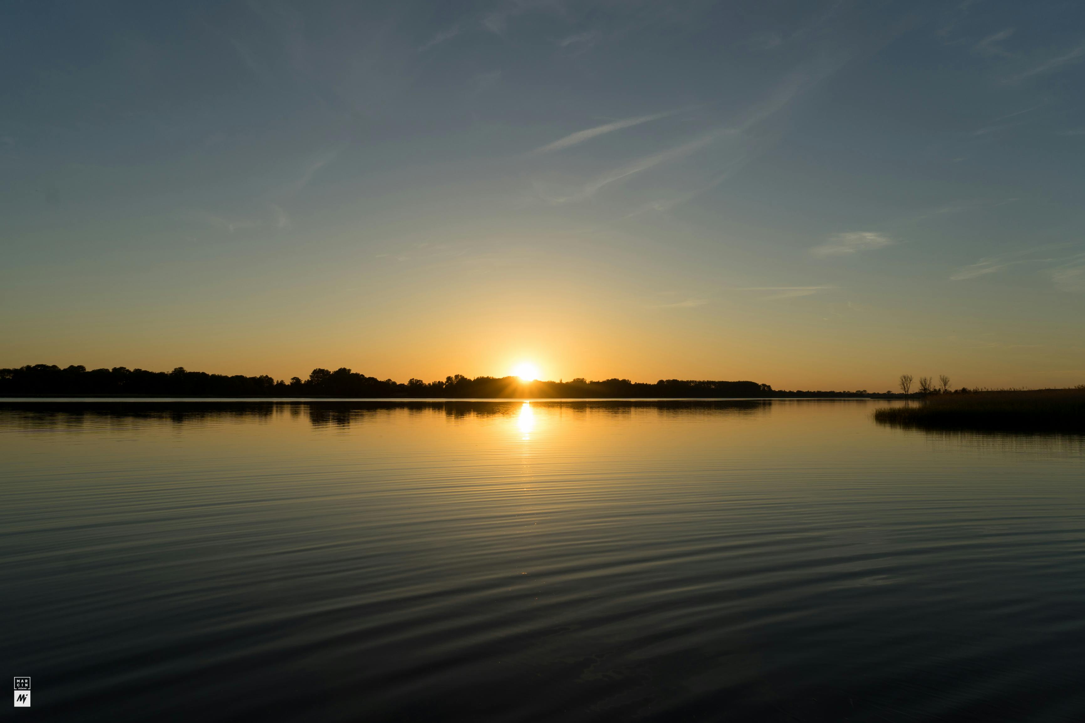 Free stock photo of blue sky, calm, calm waters