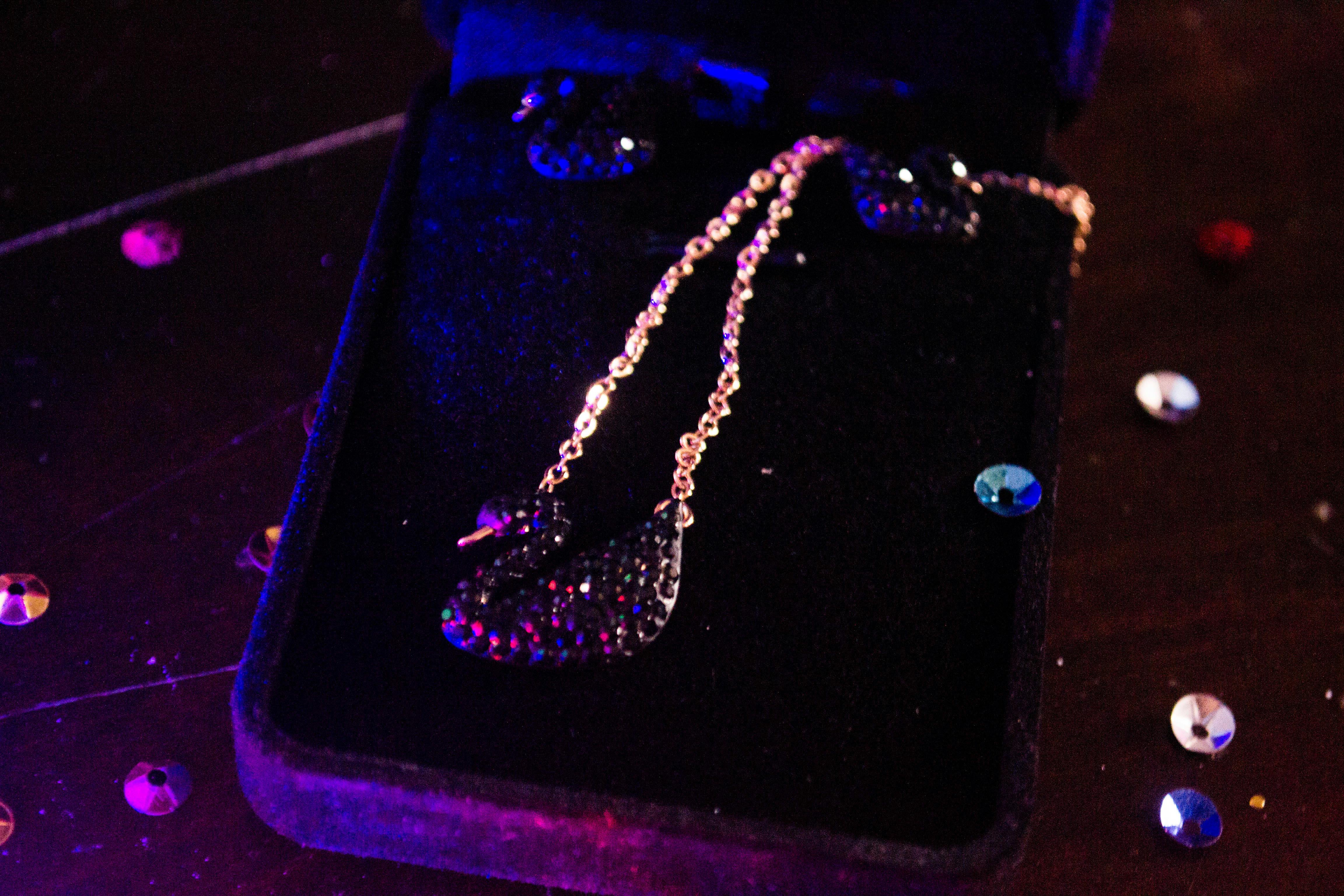 Free stock photo of jewellery, led lights, low light